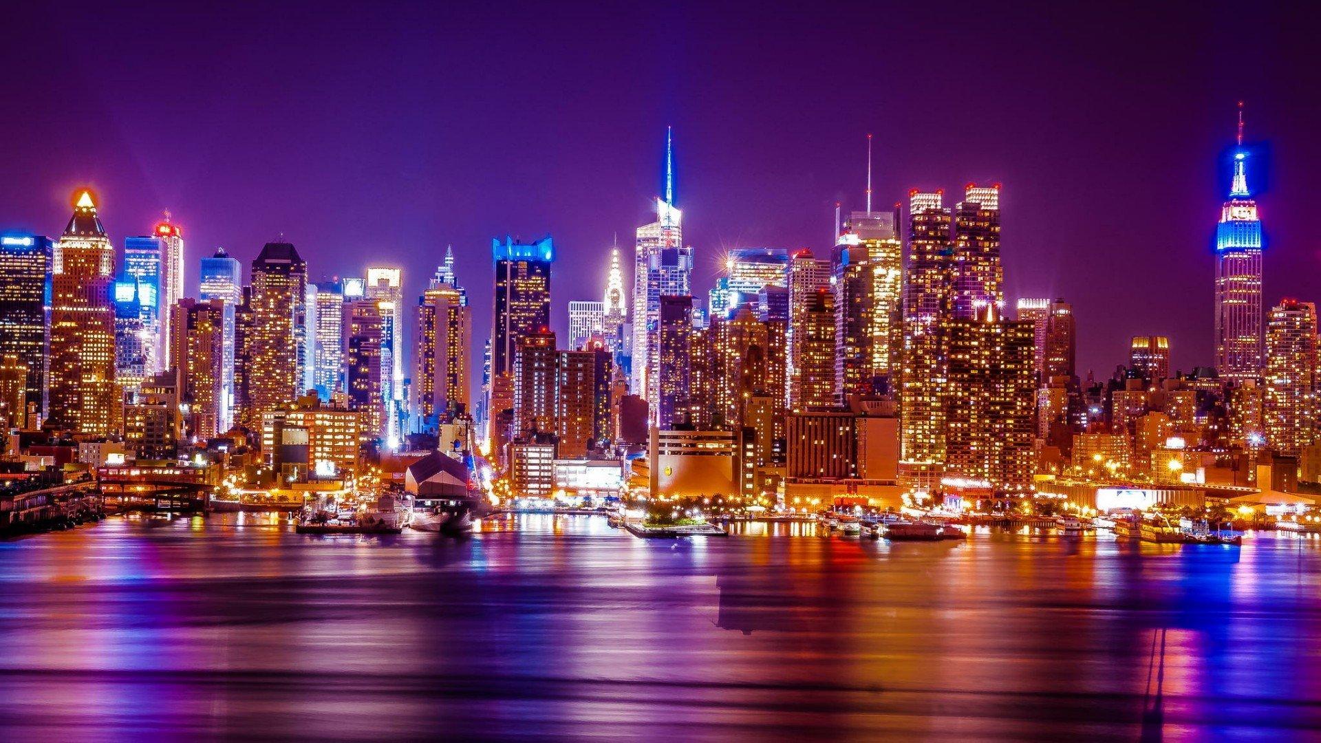 New York Skyline HD Wallpapers - Top Free New York Skyline HD ...