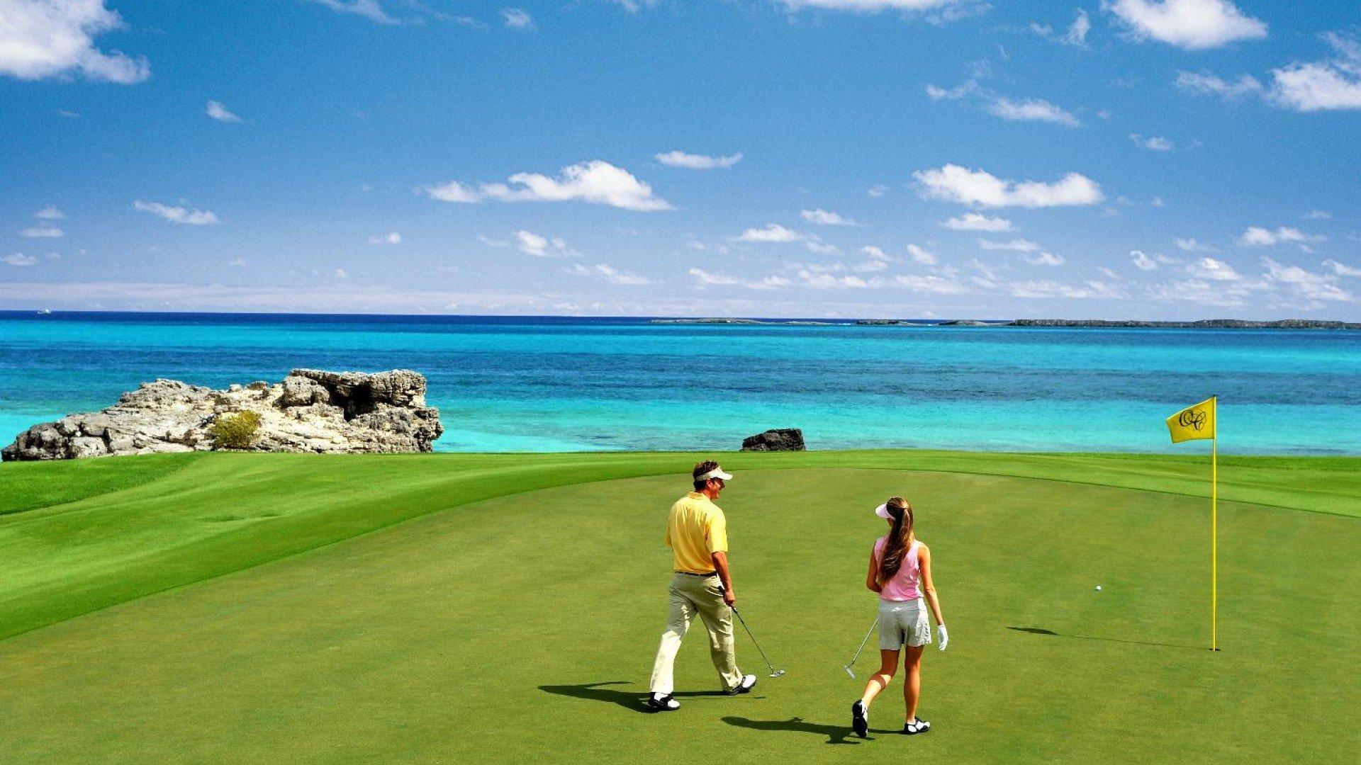 Ocean Golf Wallpapers - Top Free Ocean Golf Backgrounds - WallpaperAccess