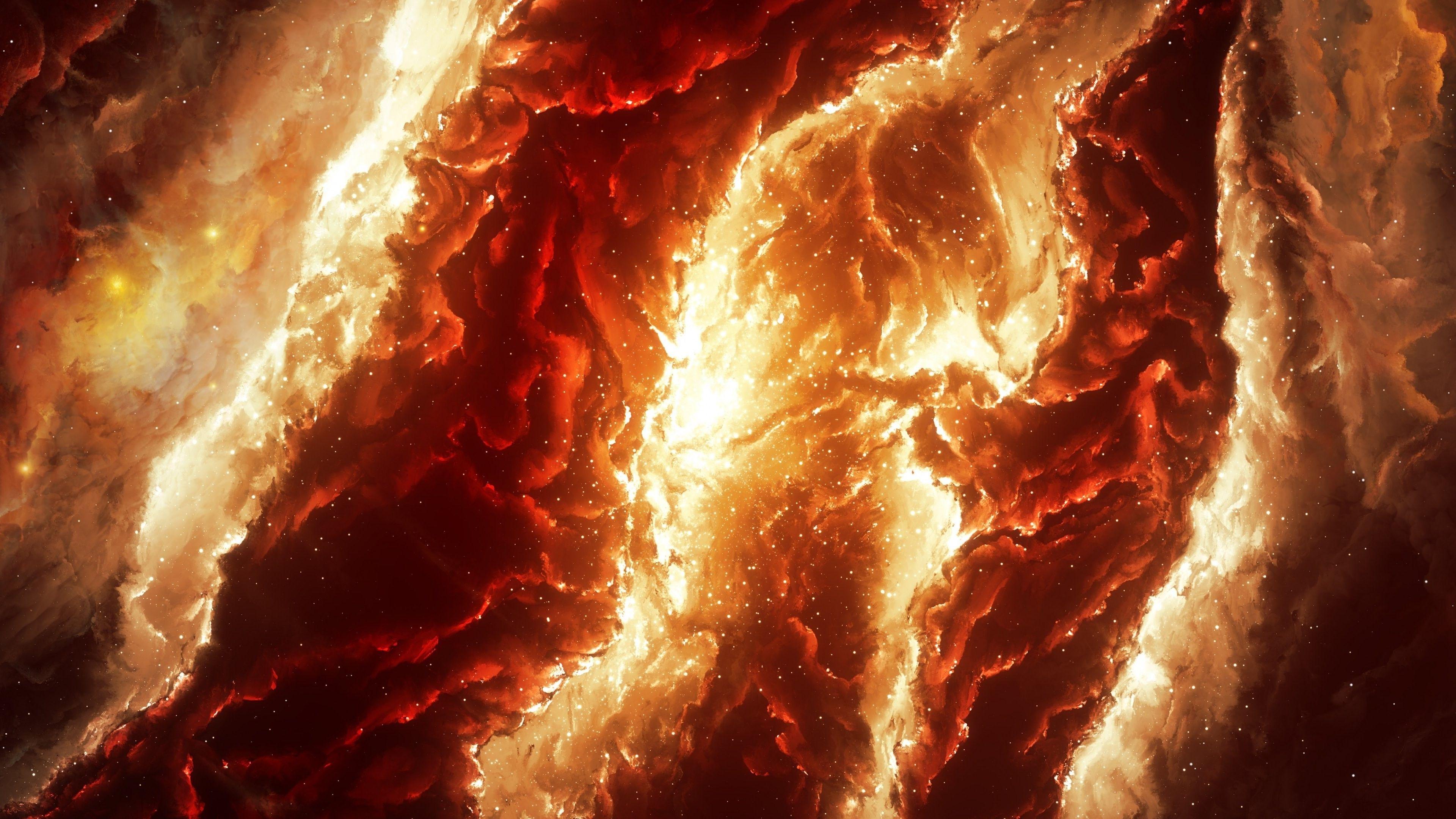 Space Fire Wallpapers - Top Free Space Fire Backgrounds - WallpaperAccess