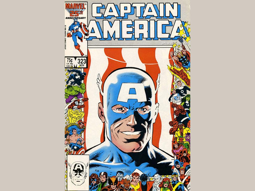 Retro Captain America Wallpapers - Top Free Retro Captain America ...