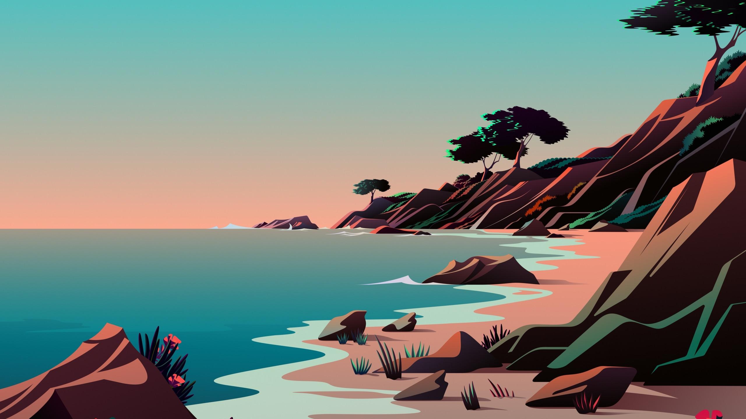 Beach Art Wallpapers - Top Free Beach Art Backgrounds - WallpaperAccess
