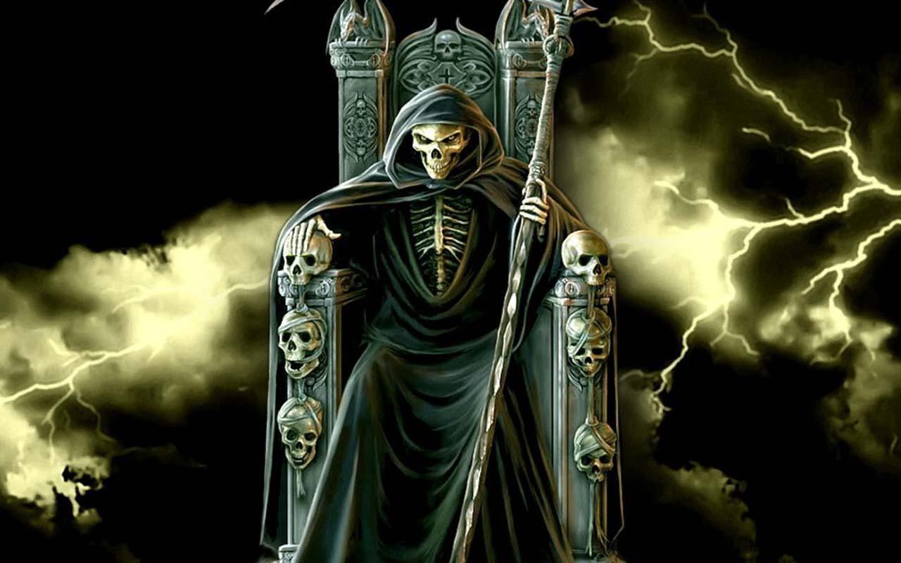 Scary Skull Wallpapers - Top Free Scary Skull Backgrounds - WallpaperAccess