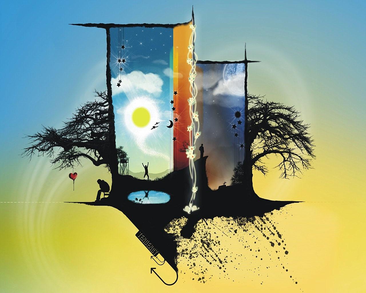 Drawn Nature Wallpapers - Top Free Drawn Nature Backgrounds ...