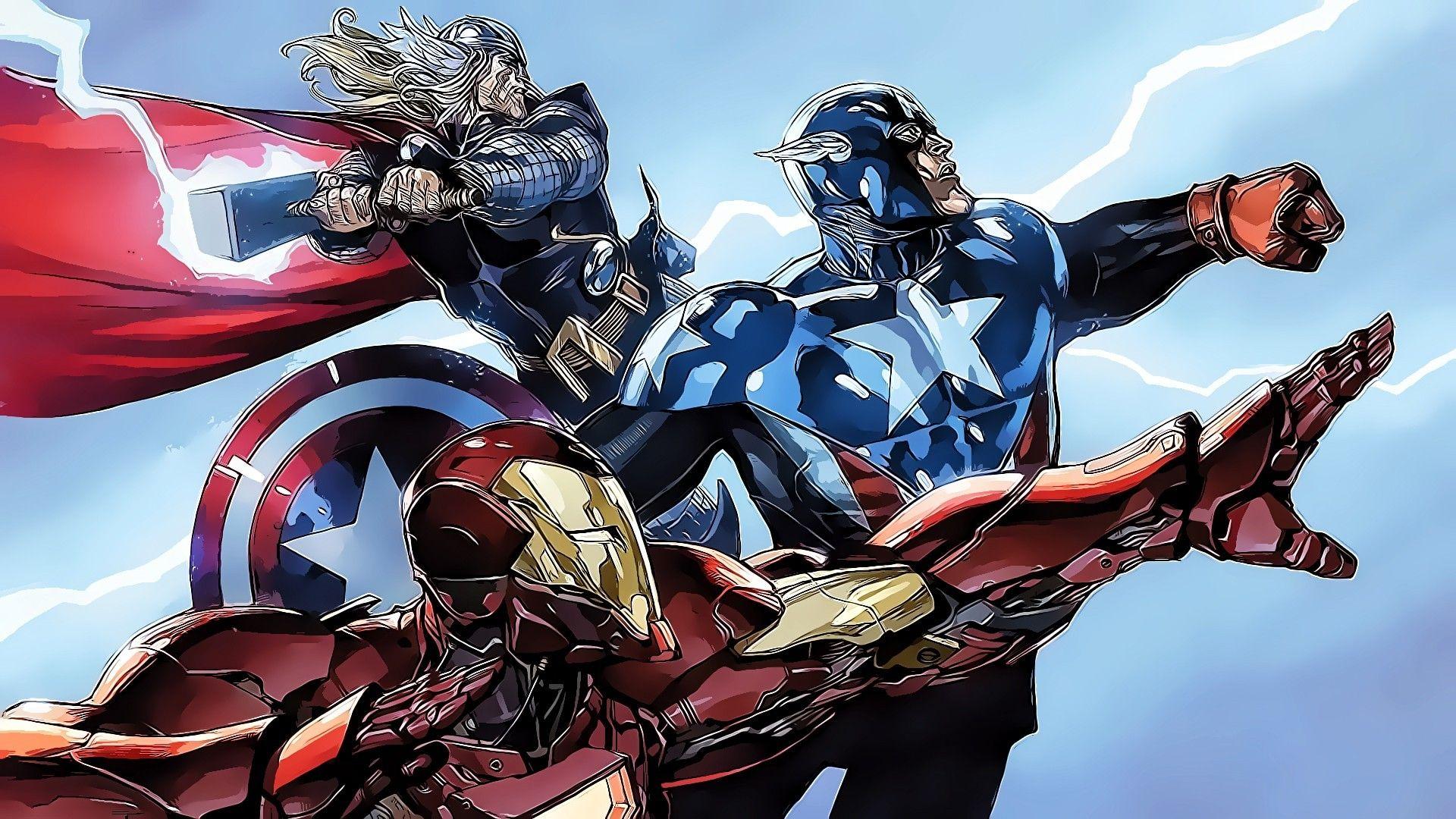 Marvel Characters Wallpapers - Top Free Marvel Characters Backgrounds ...