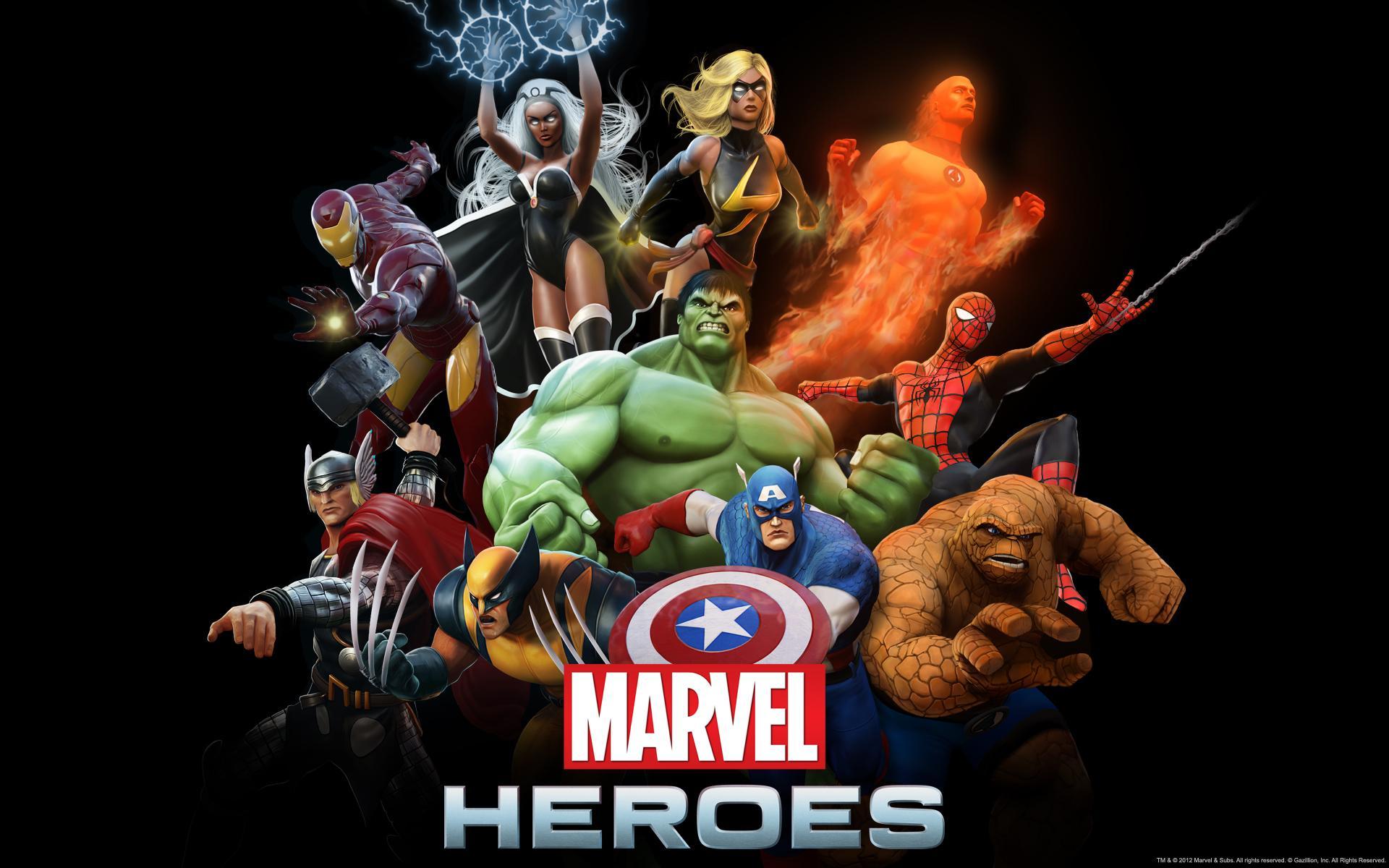 Marvel Characters Wallpapers - Top Free Marvel Characters Backgrounds ...