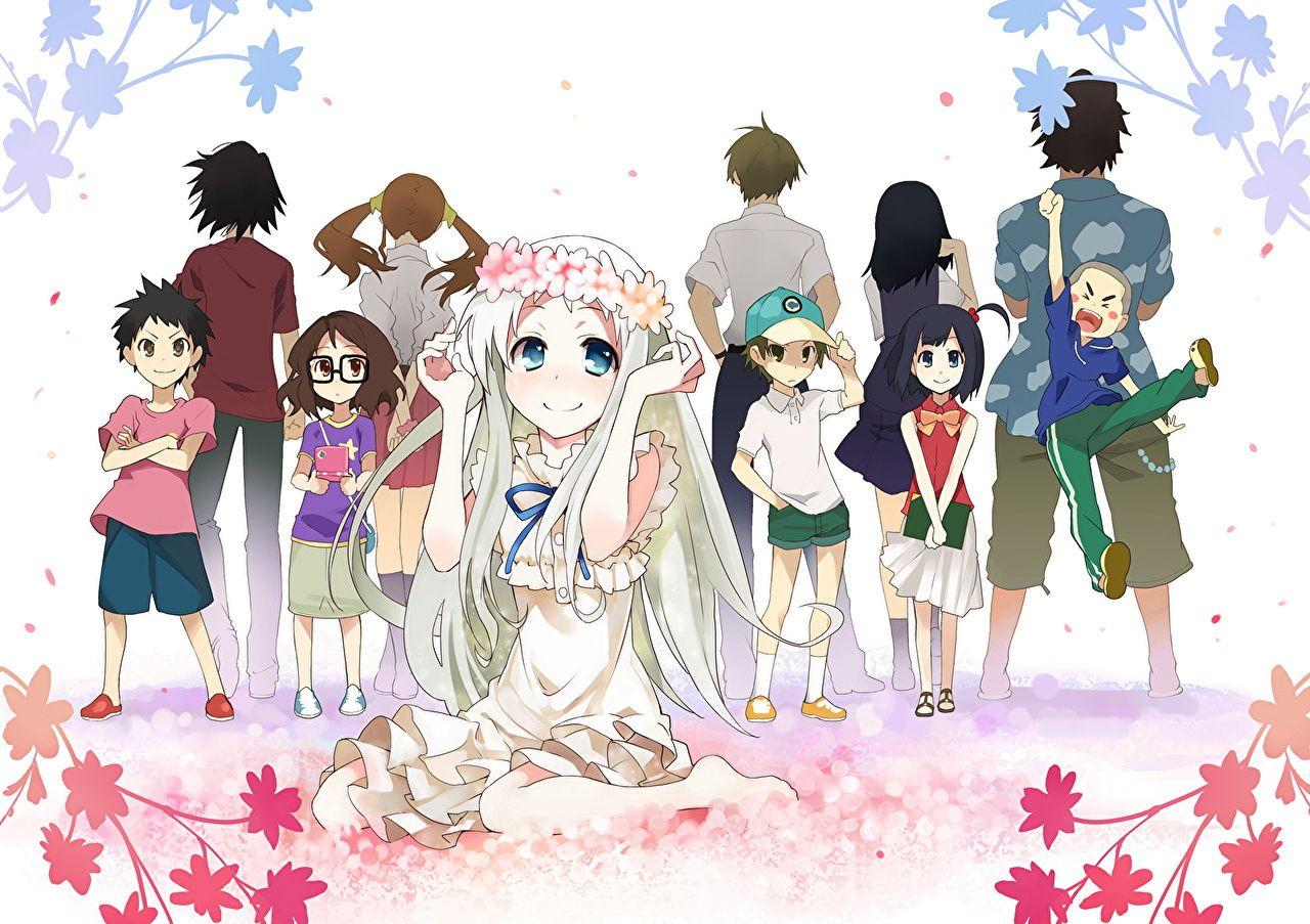 Ano Hana Wallpapers - Top Free Ano Hana Backgrounds - WallpaperAccess