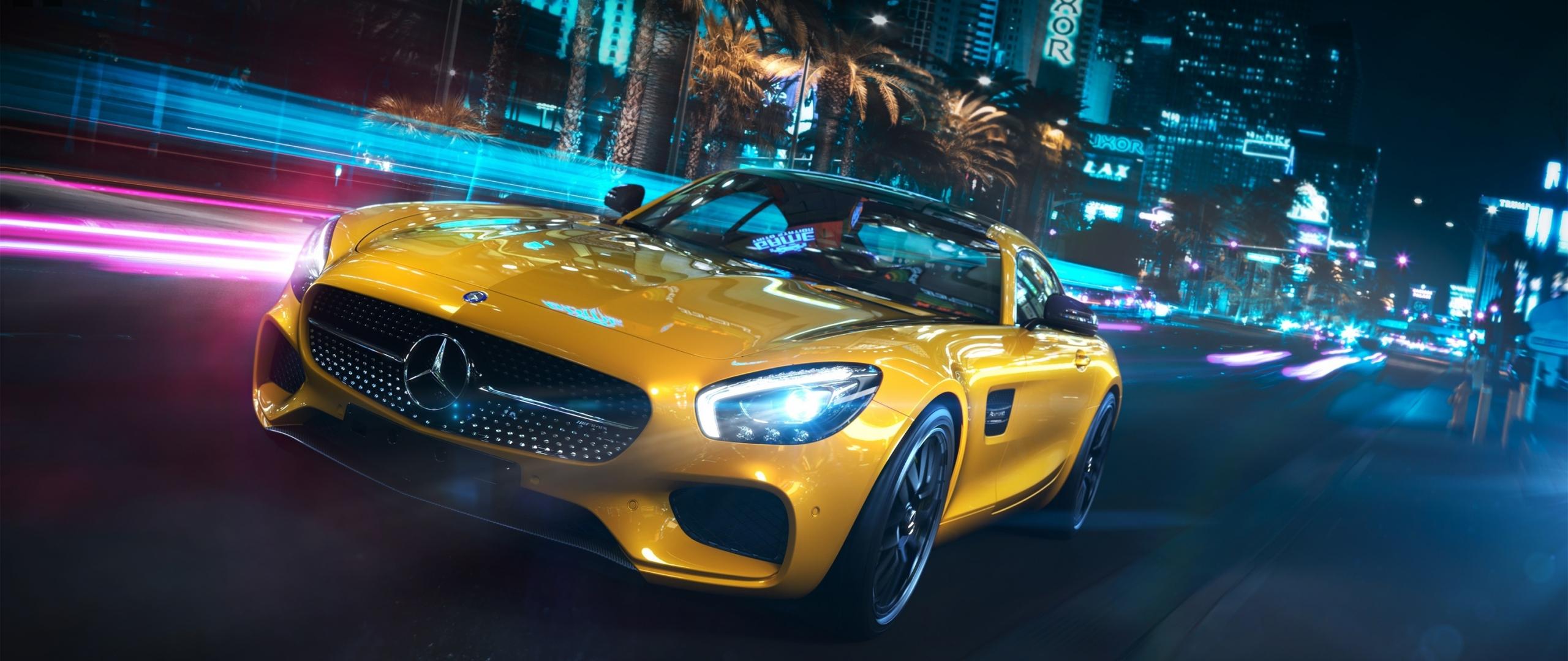 Mercedes Night Wallpapers - Top Free Mercedes Night Backgrounds ...