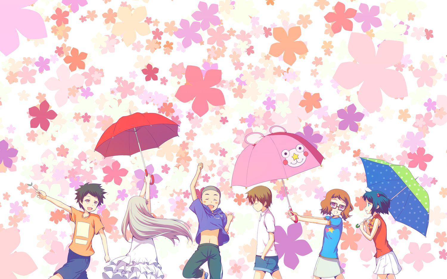 Ano Hana Wallpapers - Top Free Ano Hana Backgrounds - WallpaperAccess
