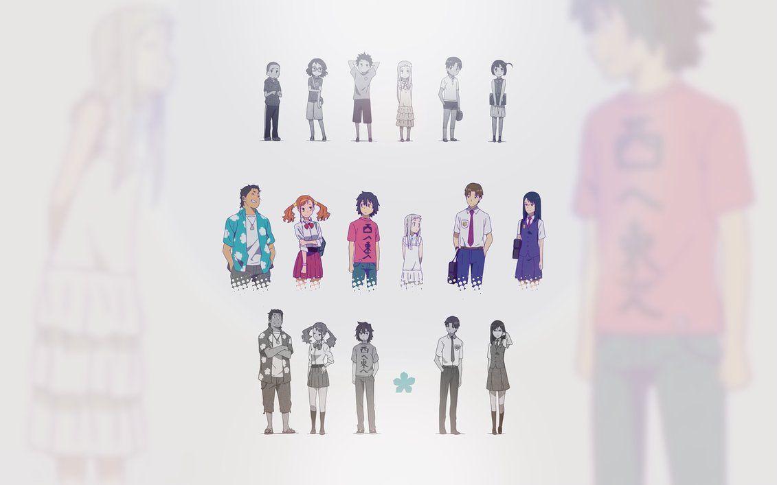 Ano Hana Wallpapers - Top Free Ano Hana Backgrounds - WallpaperAccess