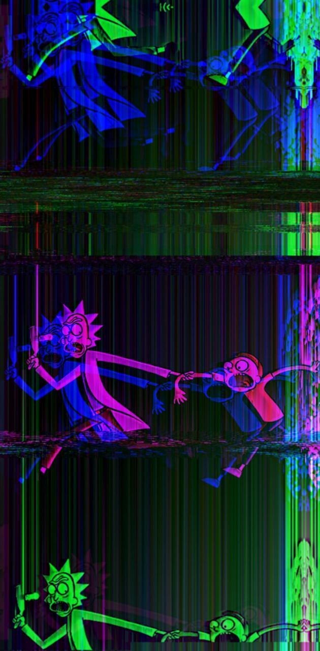 Rick and Morty Glitch Wallpapers - Top Free Rick and Morty Glitch ...