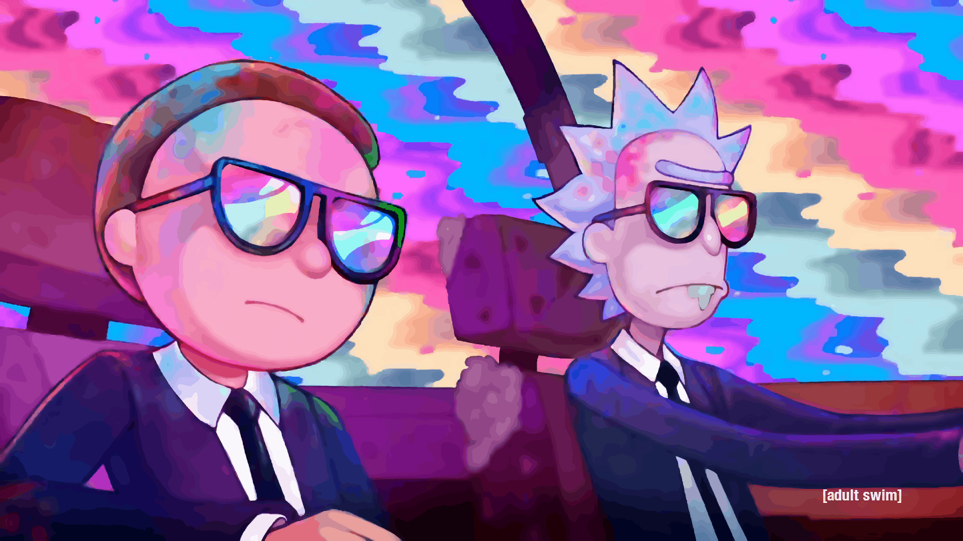 Rick and Morty Glitch Wallpapers - Top Free Rick and Morty Glitch ...