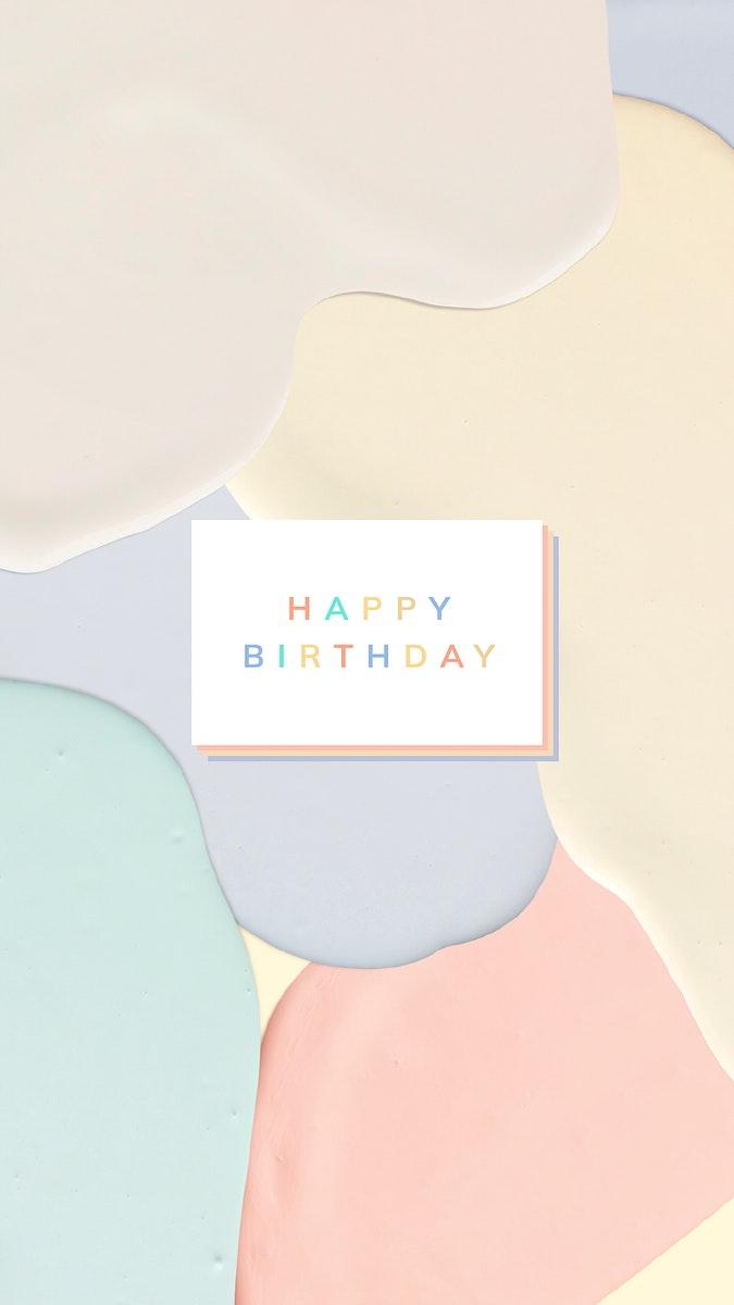 Pastel Birthday Wallpapers - Top Free Pastel Birthday Backgrounds ...