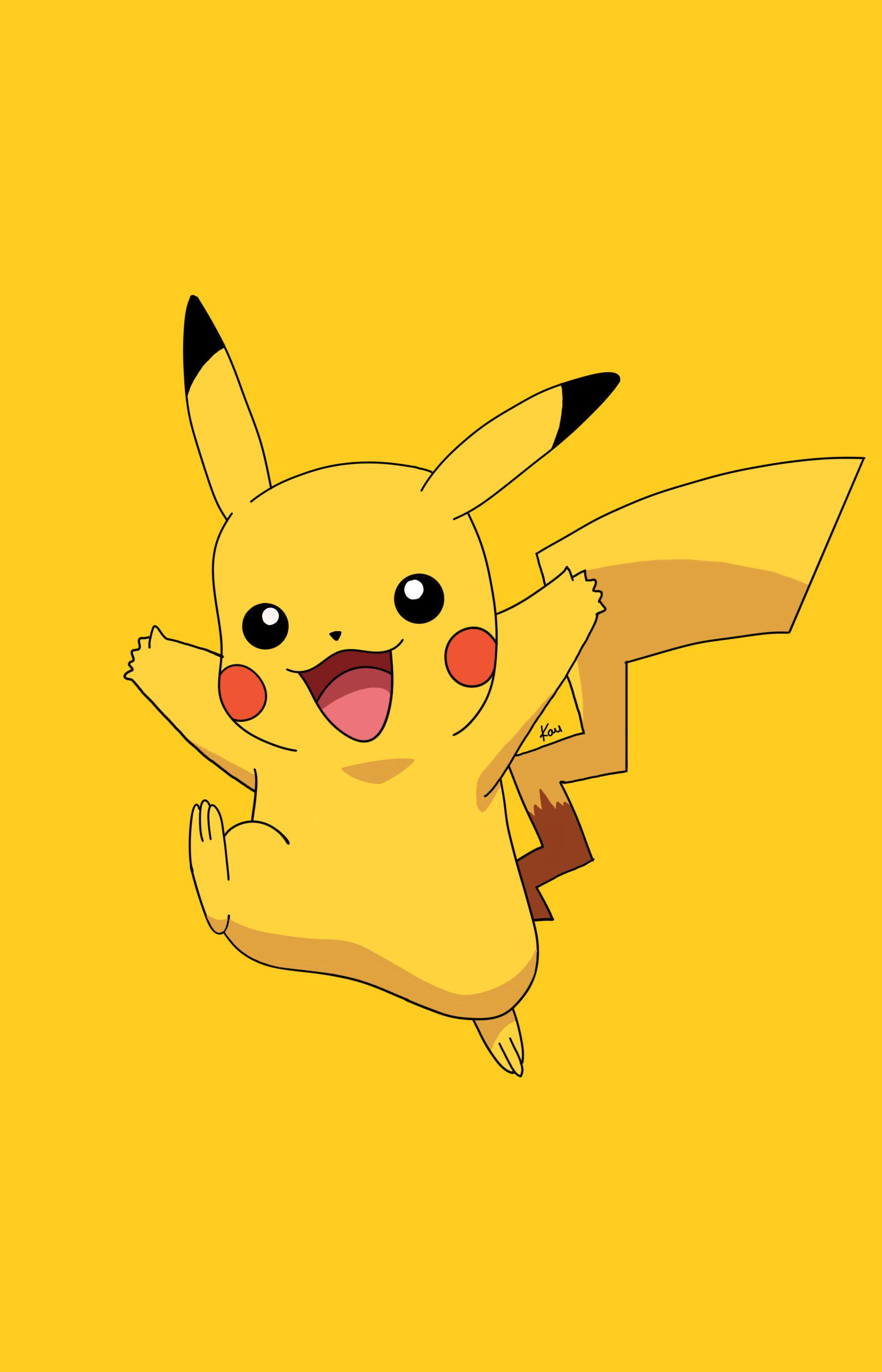 Pikachu Yellow Wallpapers - Top Free Pikachu Yellow Backgrounds ...