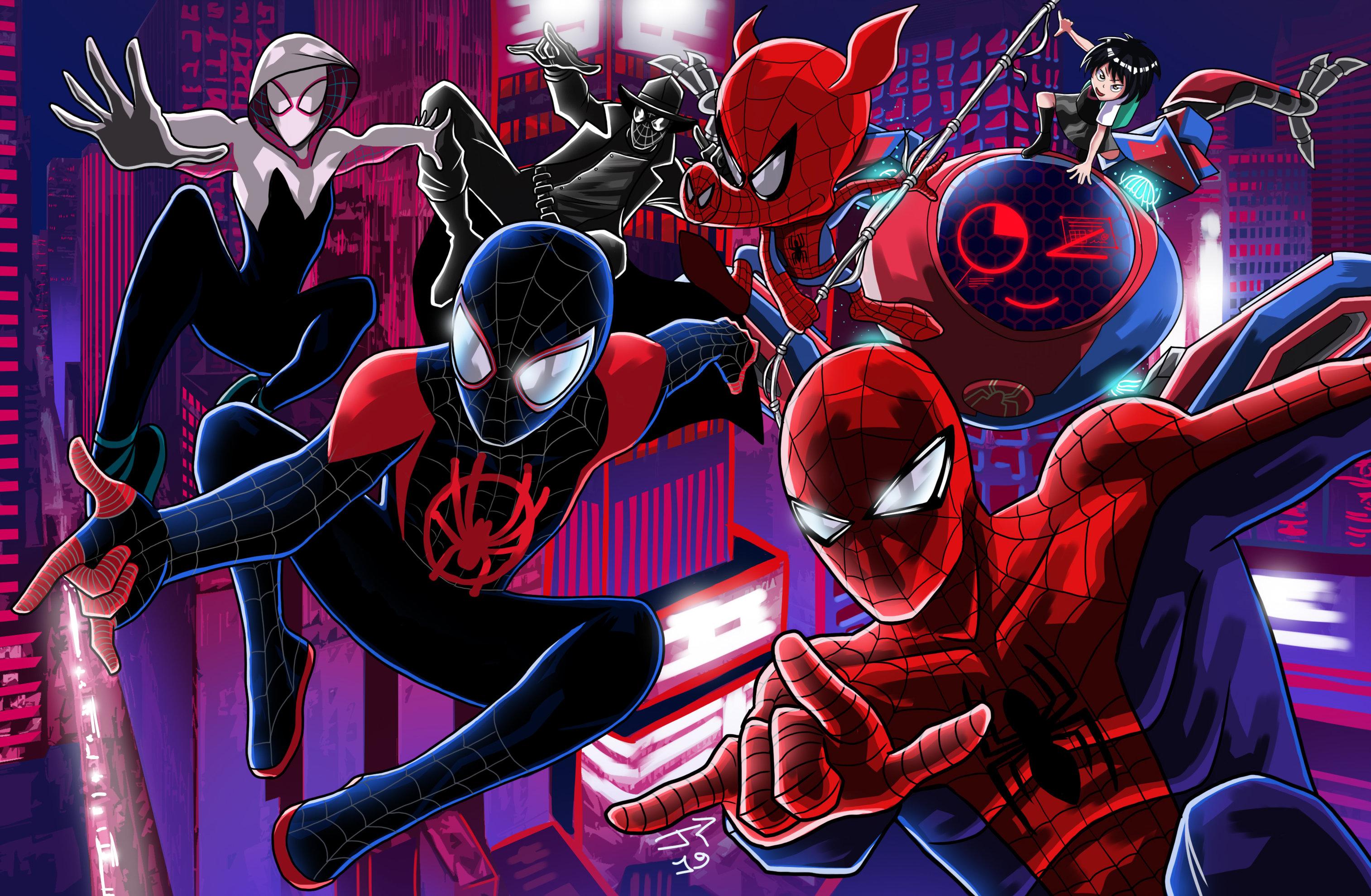 Spider Verse Desktop Wallpapers - Top Free Spider Verse Desktop ...