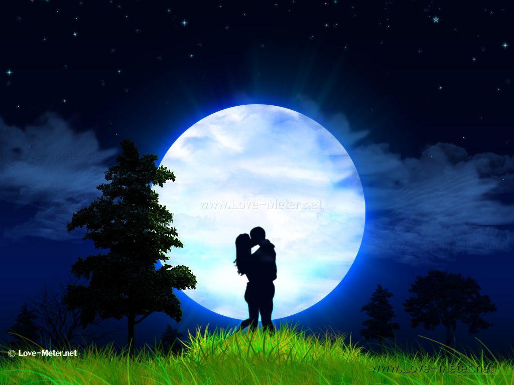 Moon Romance Wallpapers - Top Free Moon Romance Backgrounds - WallpaperAccess