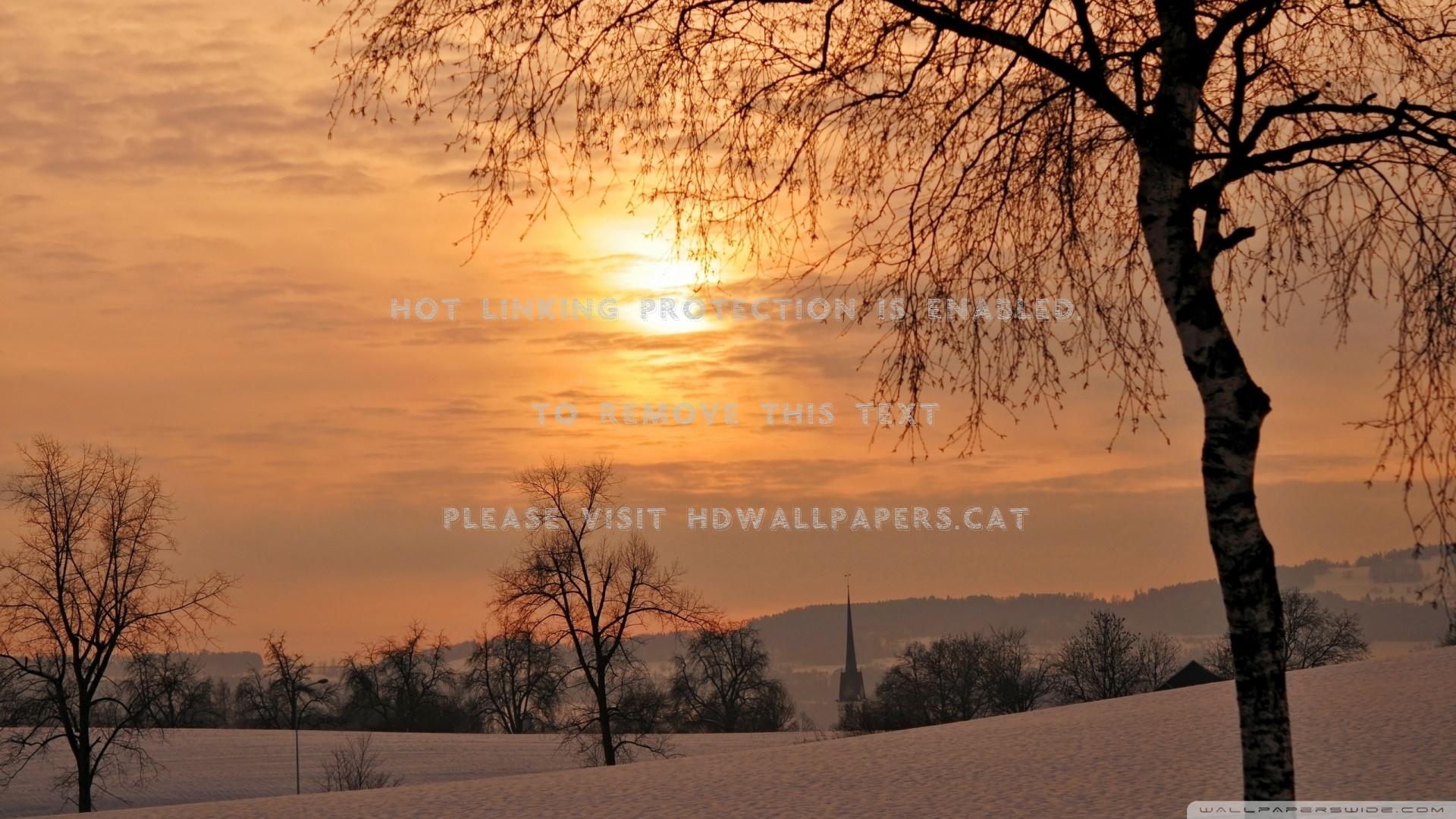 Beautiful Winter Sunset Wallpapers - Top Free Beautiful Winter Sunset ...