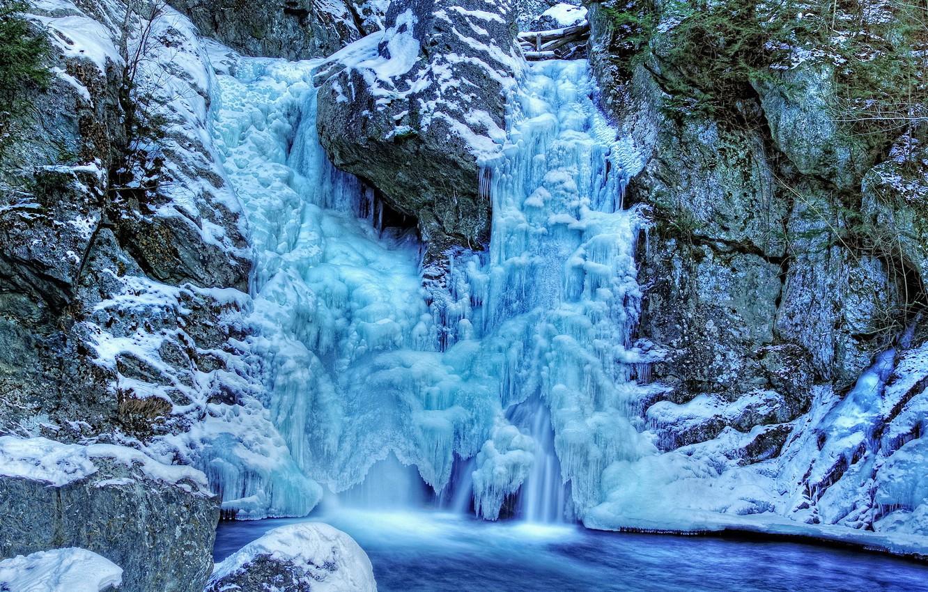 Winter Waterfall Desktop Wallpapers - Top Free Winter Waterfall Desktop ...