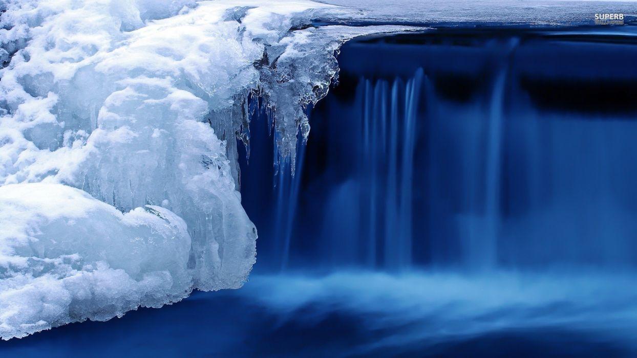 Winter Waterfall Desktop Wallpapers - Top Free Winter Waterfall Desktop ...