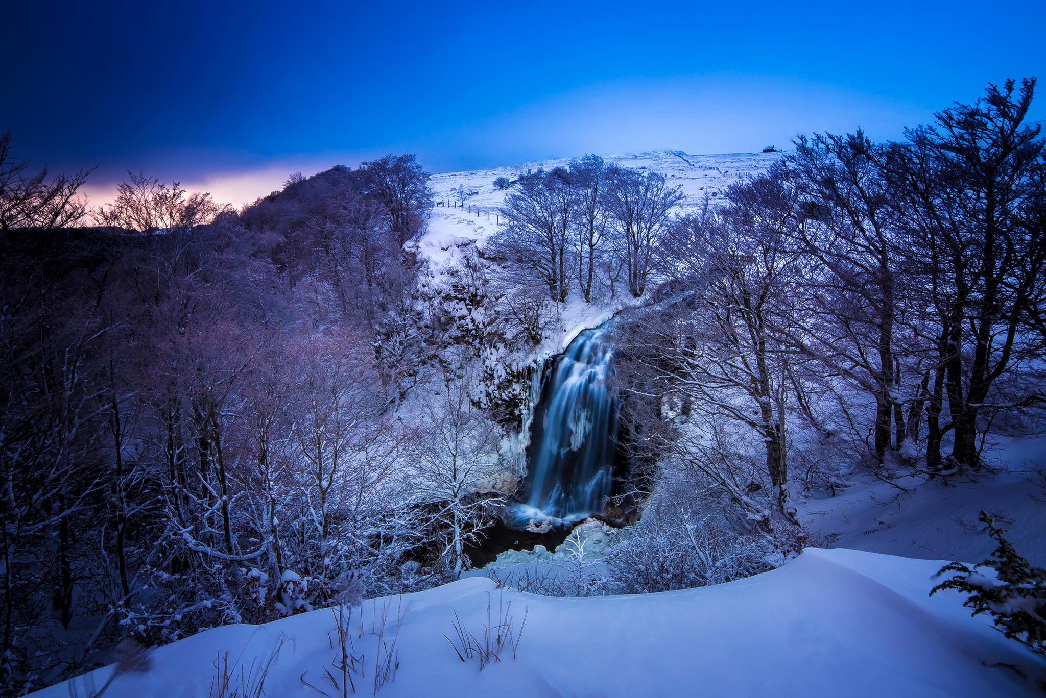 Winter Waterfall Desktop Wallpapers - Top Free Winter Waterfall Desktop ...