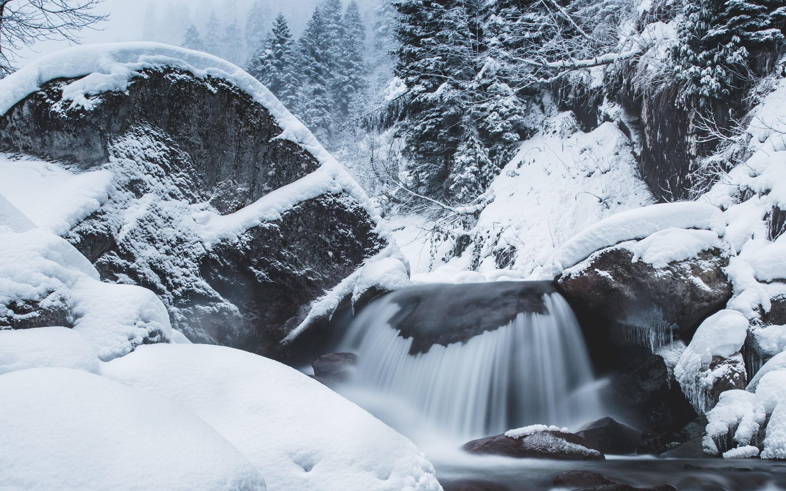 Winter Waterfall Desktop Wallpapers - Top Free Winter Waterfall Desktop ...