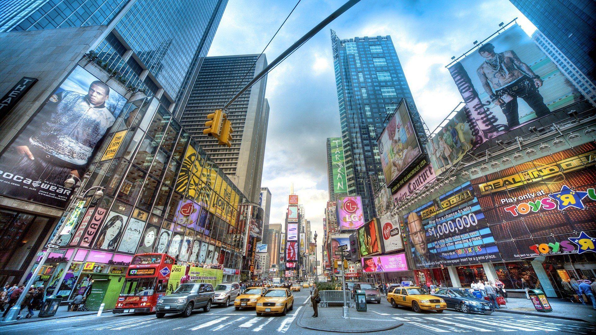 Times Square HD Wallpapers - Top Free Times Square HD Backgrounds ...