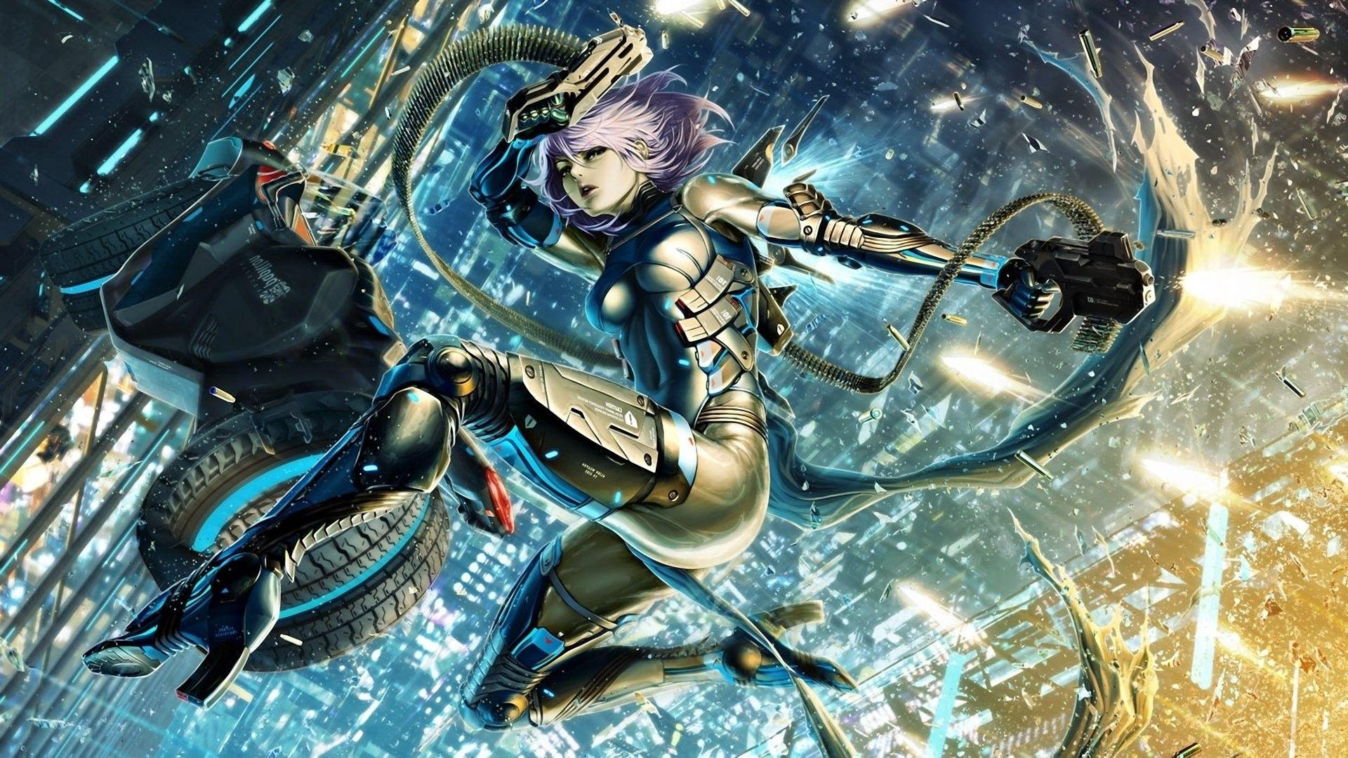 Futuristic Anime Wallpapers - Top Free Futuristic Anime Backgrounds ...