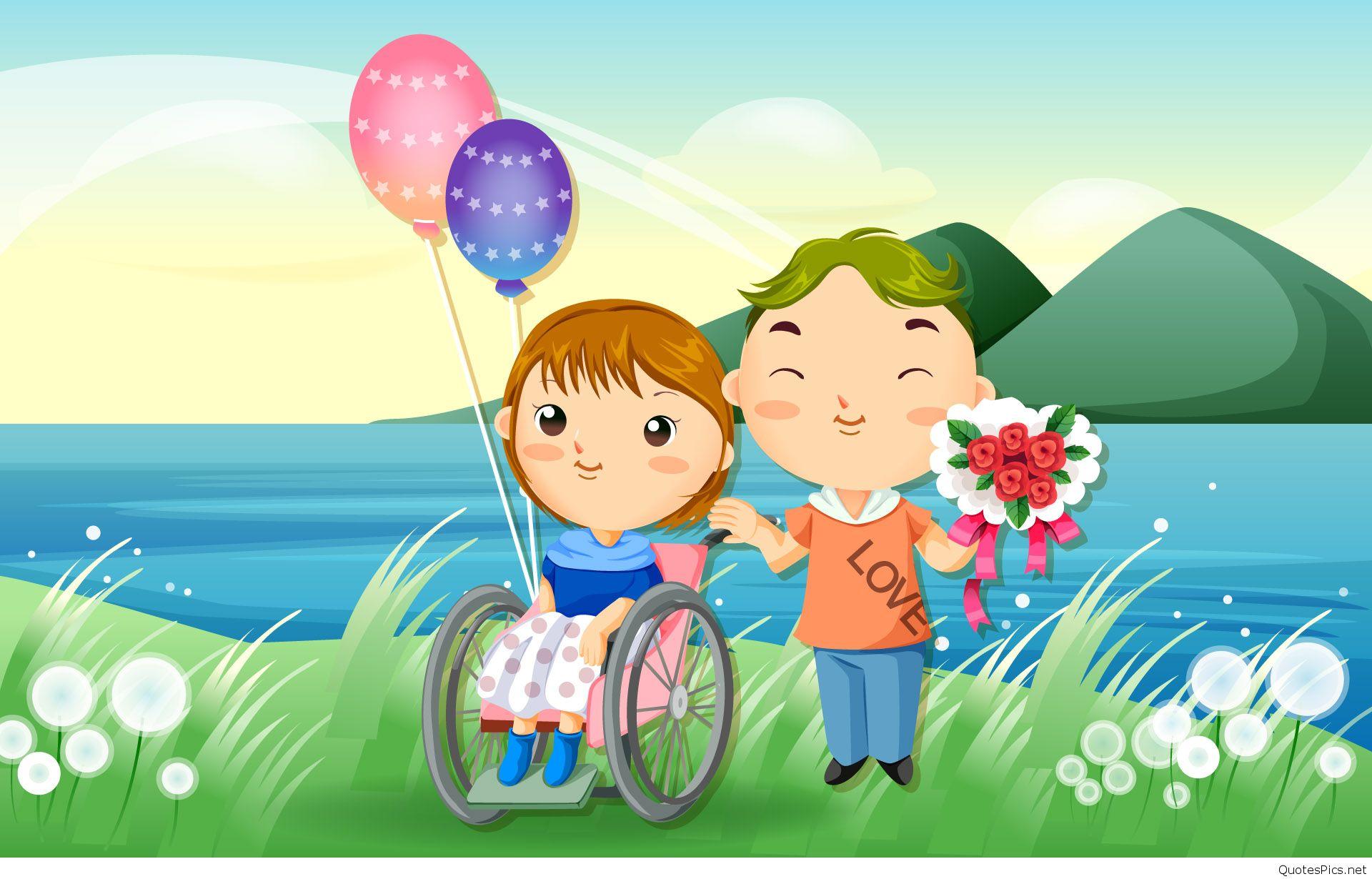 Cartoon Love Wallpapers - Top Free Cartoon Love Backgrounds ...