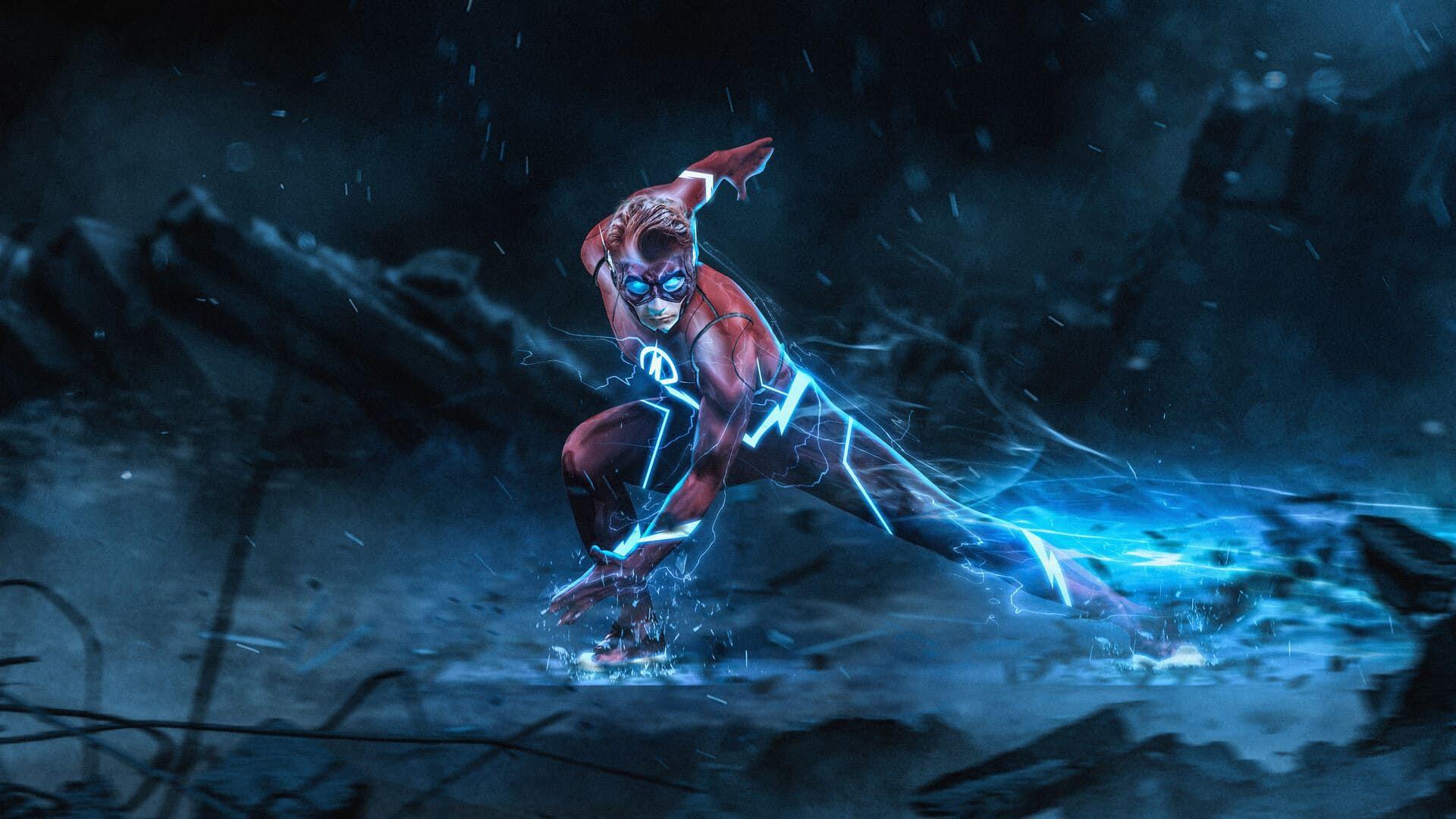 The Flash Computer Wallpapers - Top Free The Flash Computer Backgrounds - WallpaperAccess