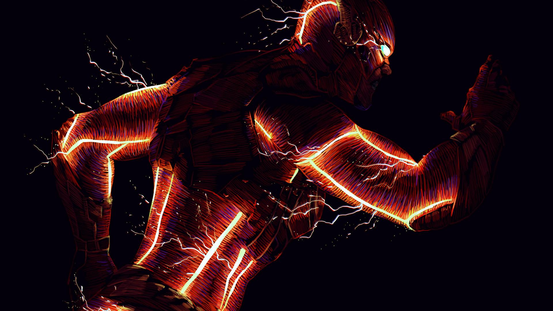 The Flash Computer Wallpapers - Top Free The Flash Computer Backgrounds - WallpaperAccess
