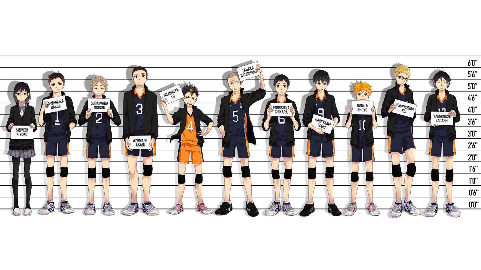 Haikyuu Characters Wallpapers - Top Free Haikyuu Characters Backgrounds ...