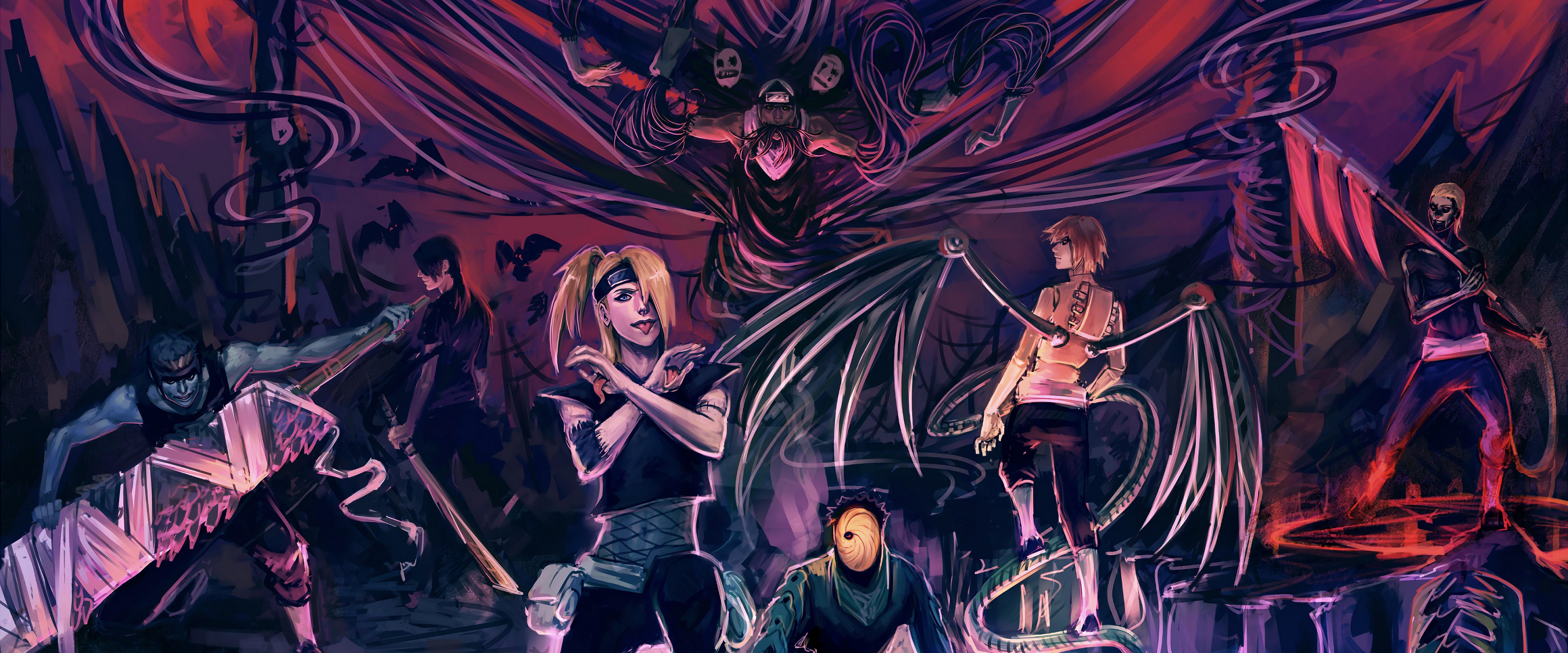 Akatsuki Members Wallpapers - Top Free Akatsuki Members Backgrounds ...