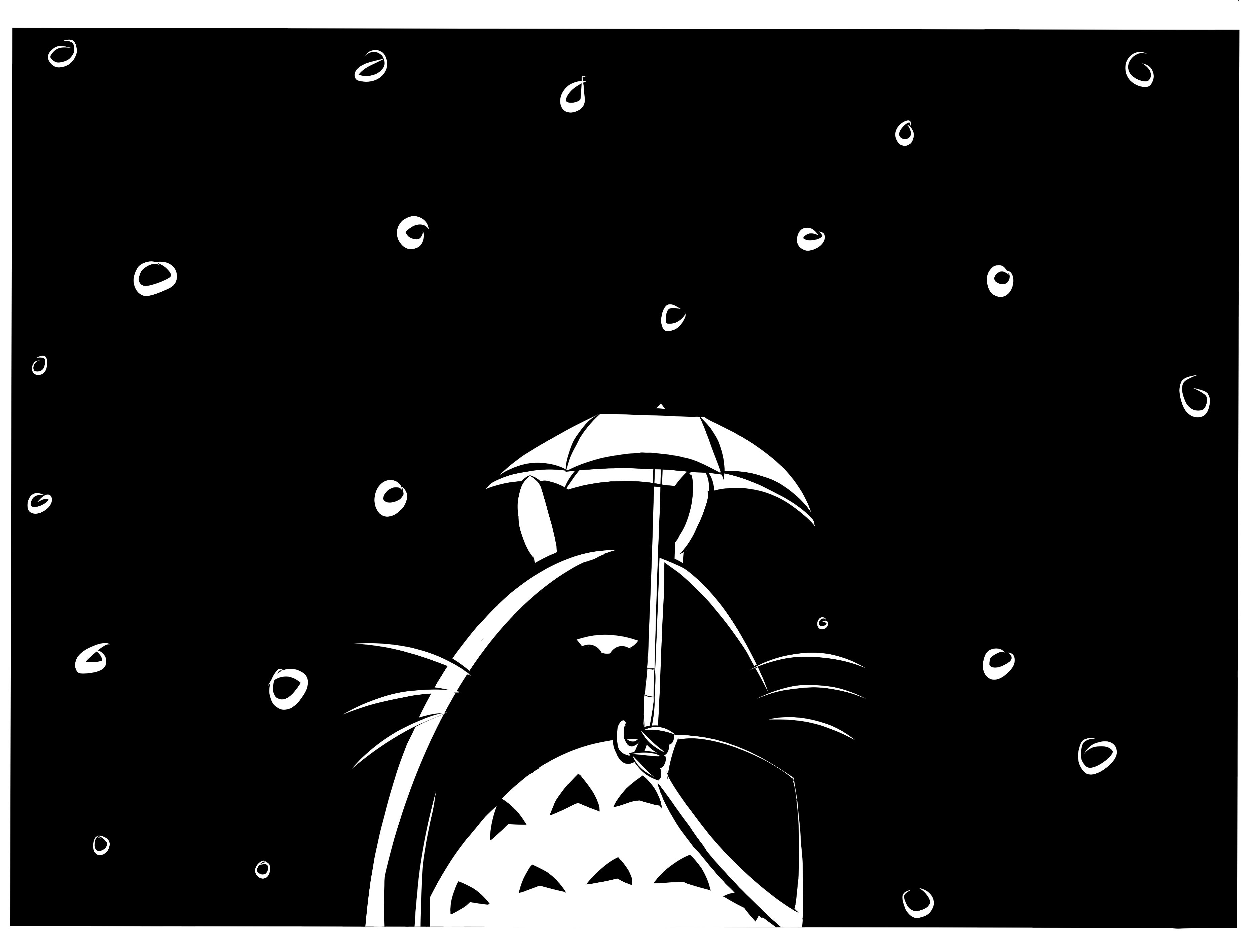 White Totoro Wallpapers - Top Free White Totoro Backgrounds ...