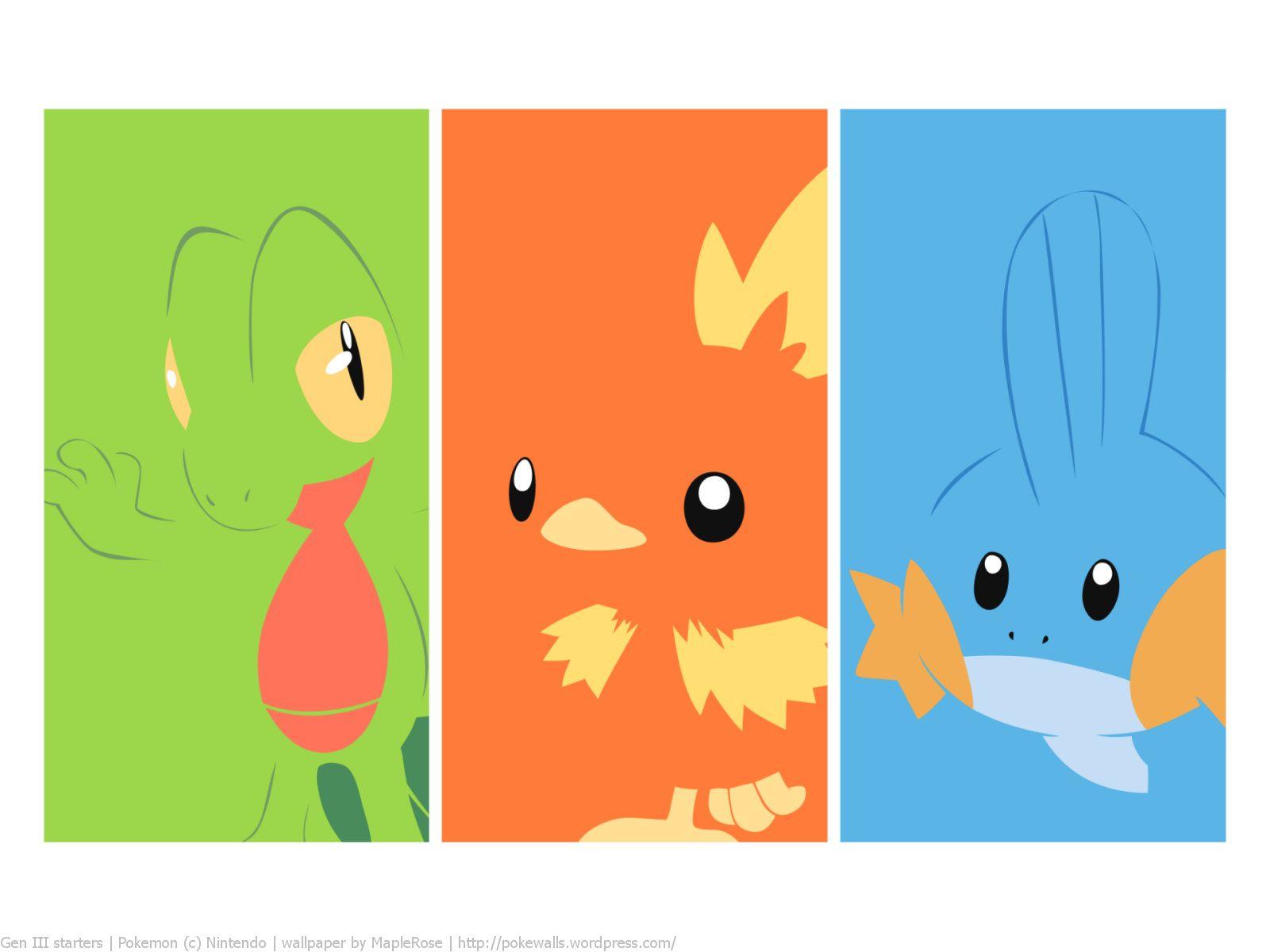 Pokemon Starters Gen 4 Wallpapers - Top Free Pokemon Starters Gen 4 ...