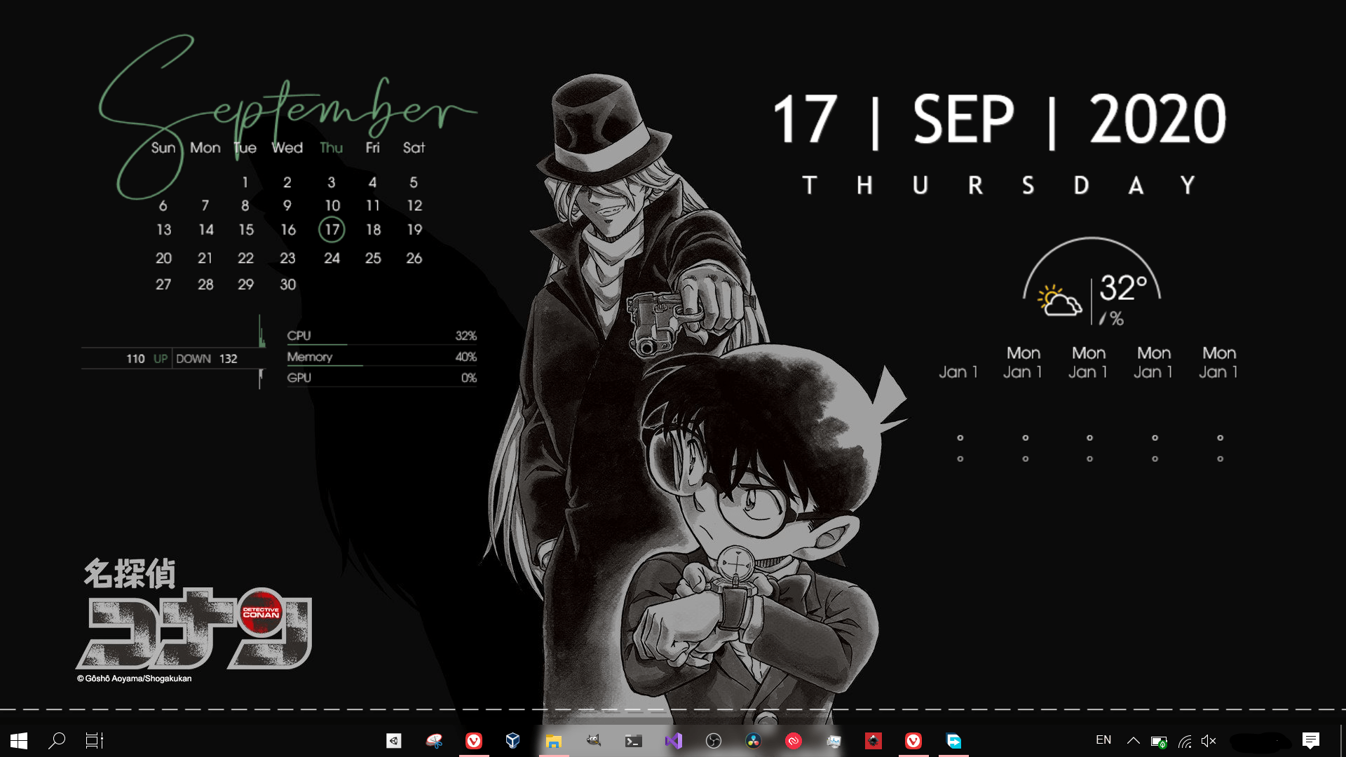 Detective Conan PC Wallpapers - Top Free Detective Conan PC Backgrounds ...