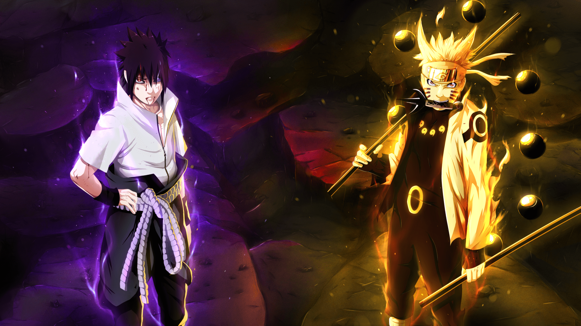 Naruto x Sasuke Wallpapers - Top Free Naruto x Sasuke Backgrounds ...