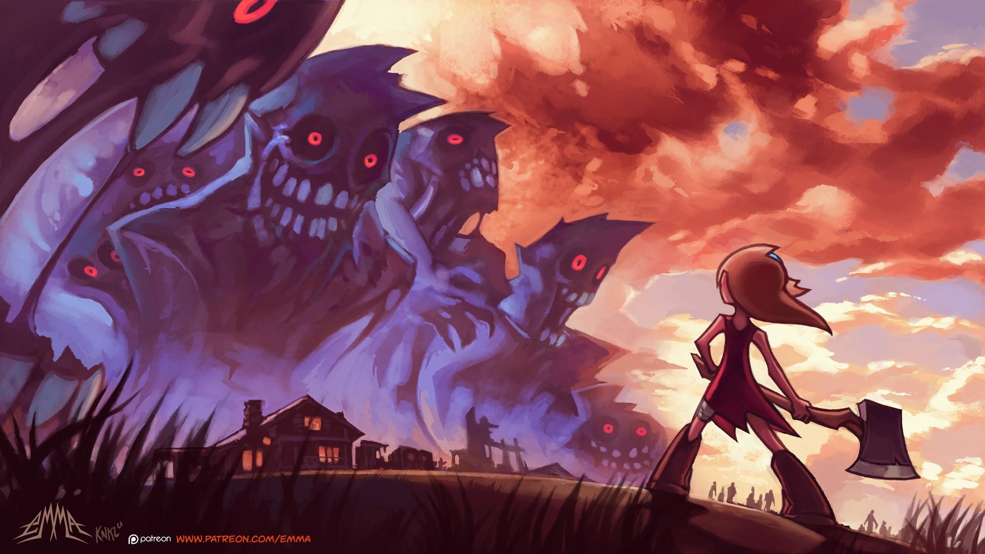 Ghost Digital Art Wallpapers - Top Free Ghost Digital Art Backgrounds ...