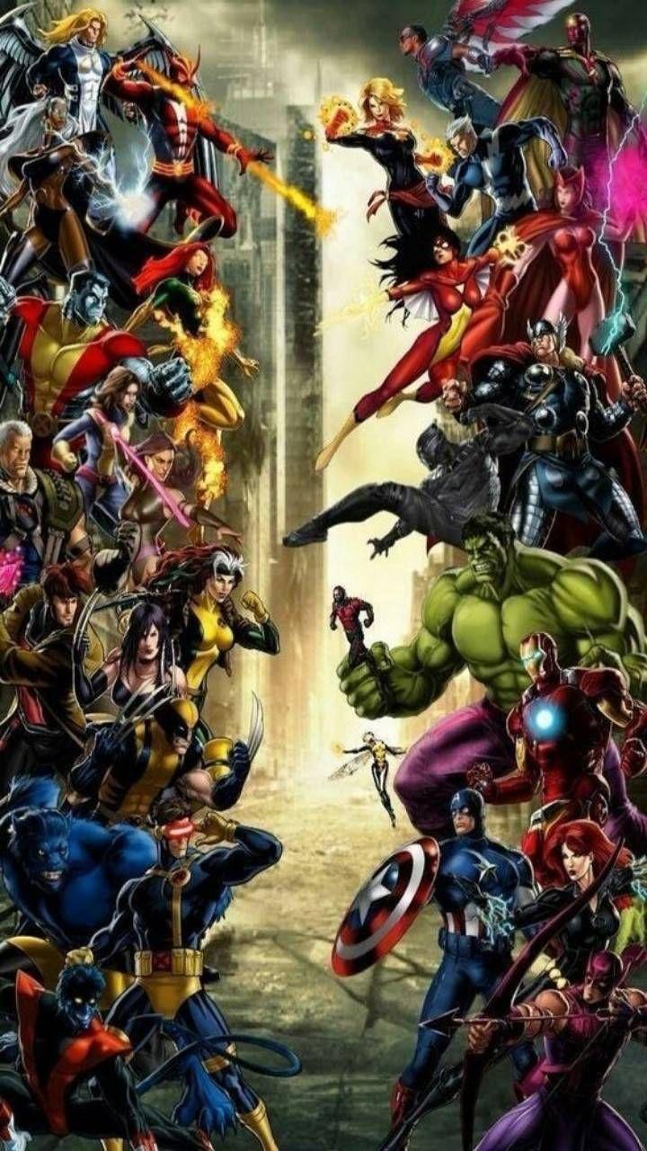Marvel and DC Comics Wallpapers - Top Free Marvel and DC Comics ...