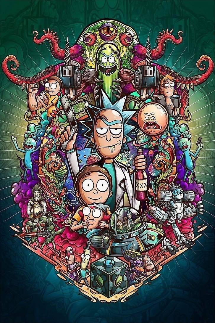 Rick and Morty Graffiti Wallpapers - Top Free Rick and Morty Graffiti ...