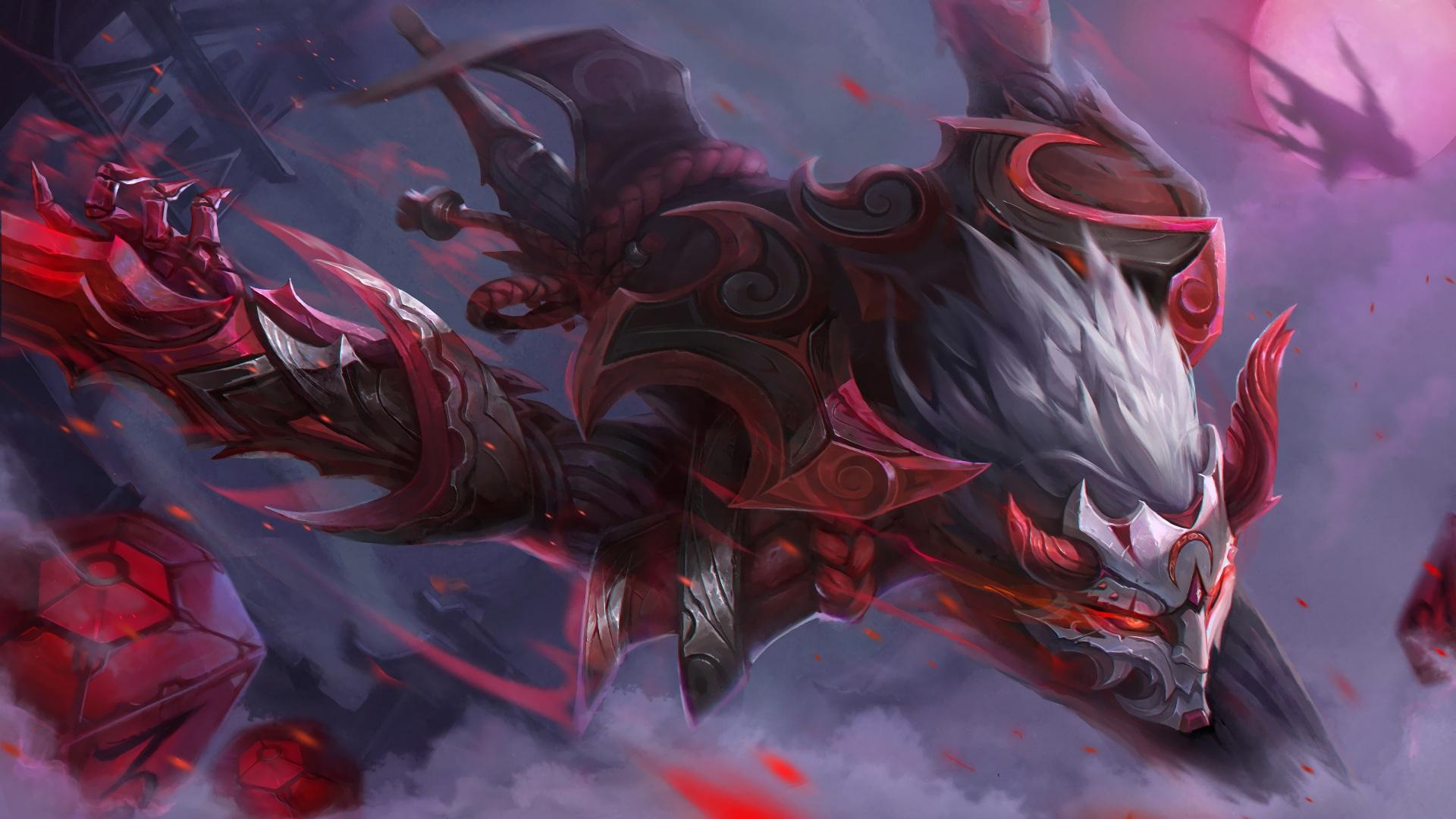 Blood Moon Pyke Wallpapers - Top Free Blood Moon Pyke Backgrounds ...