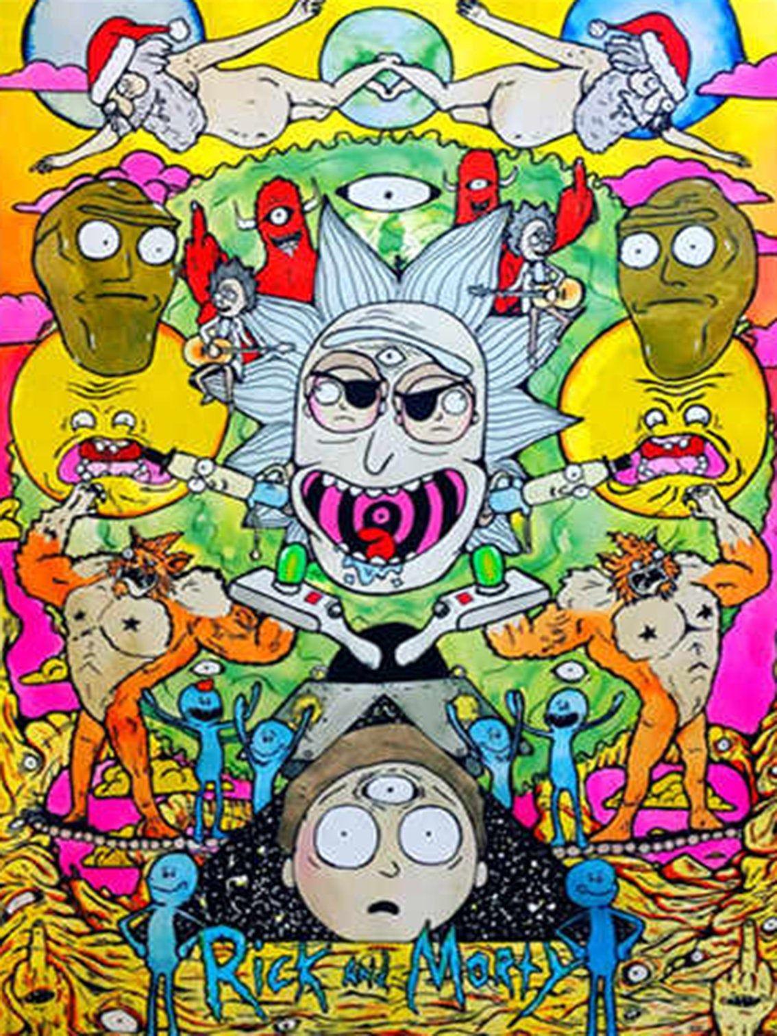 Rick and Morty Graffiti Wallpapers - Top Free Rick and Morty Graffiti ...