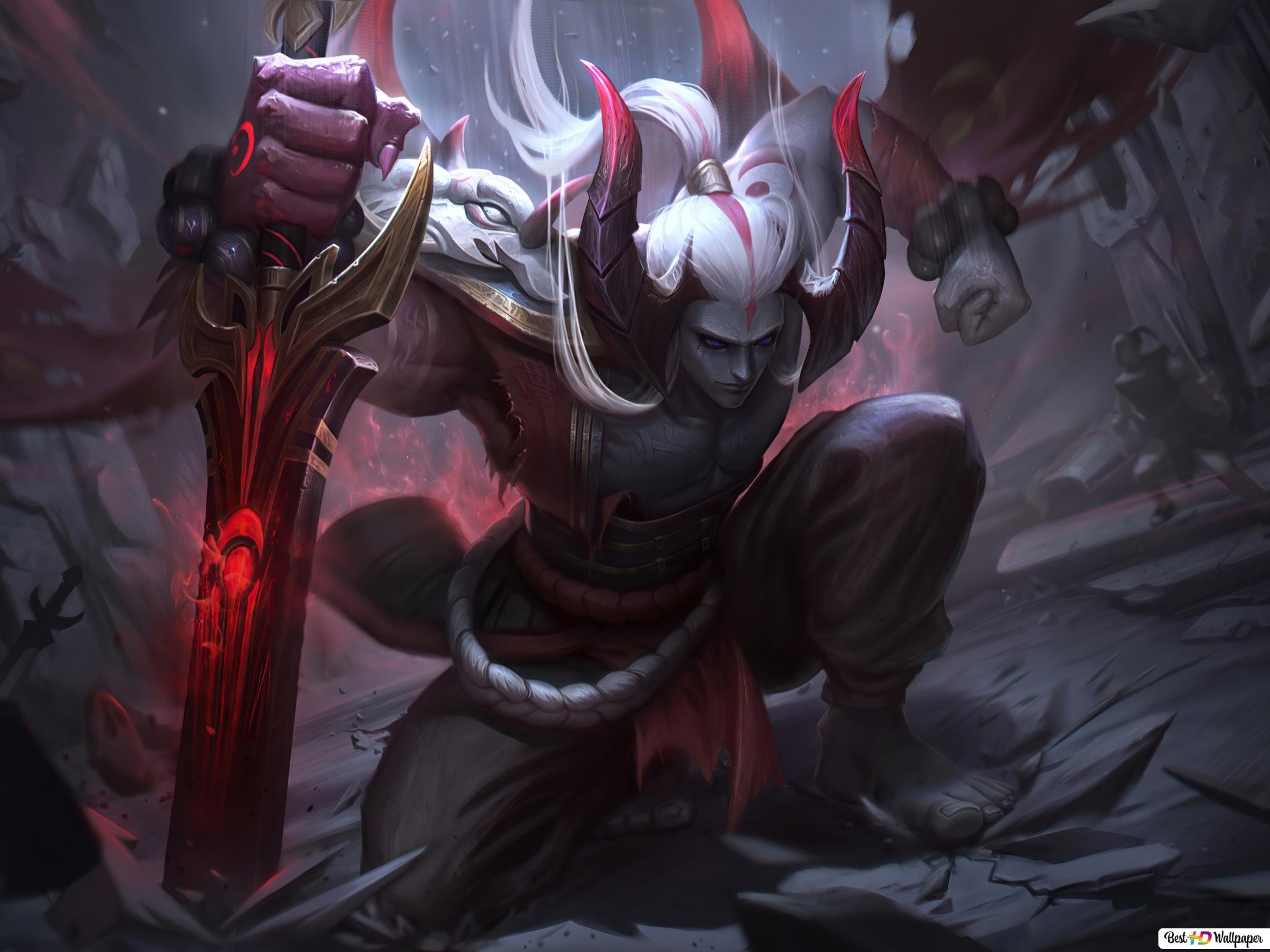 Blood Moon Pyke Wallpapers - Top Free Blood Moon Pyke Backgrounds ...