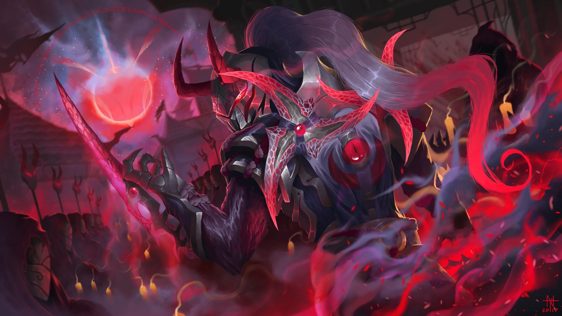Blood Moon Pyke Wallpapers - Top Free Blood Moon Pyke Backgrounds ...