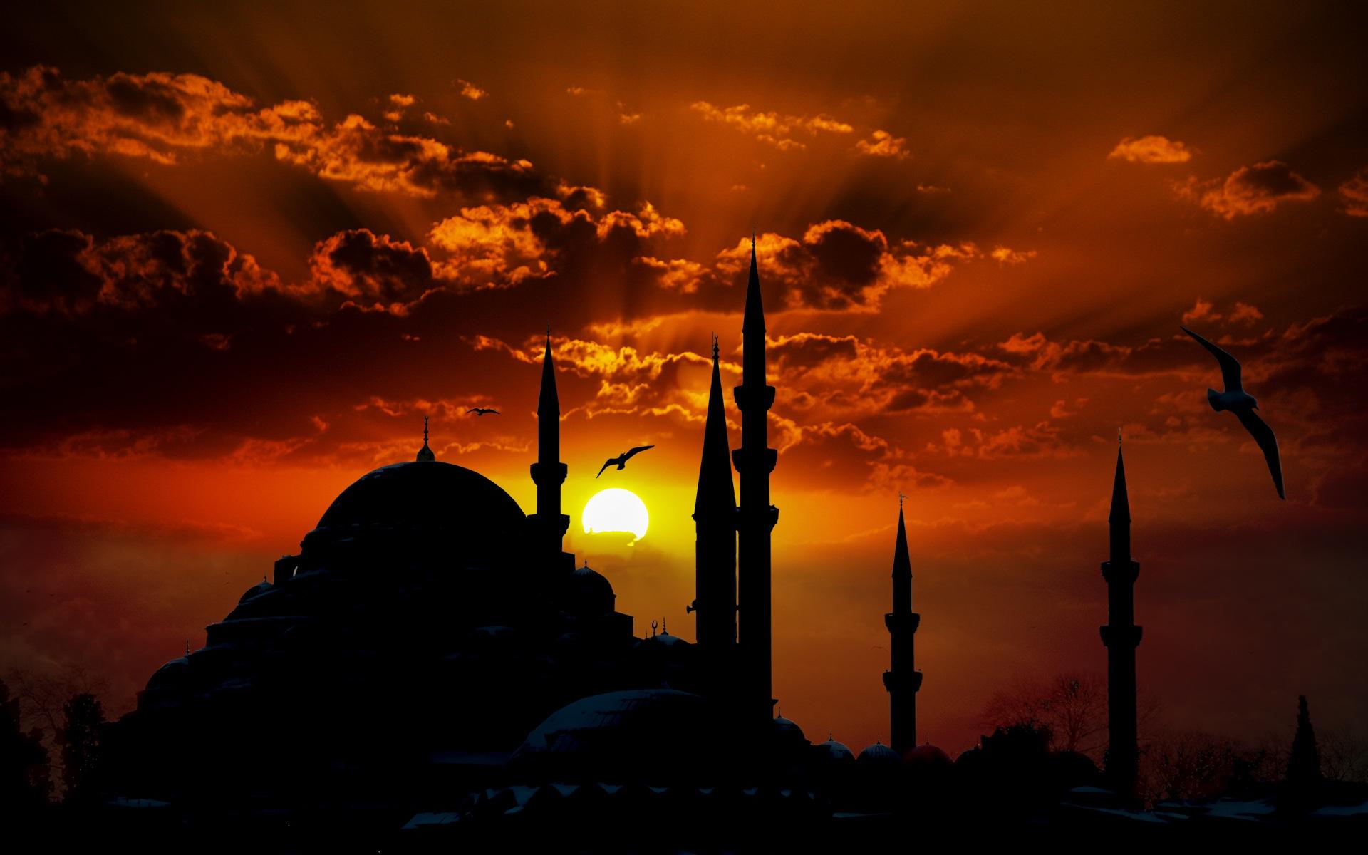 Sunset Mosque Wallpapers - Top Free Sunset Mosque Backgrounds ...