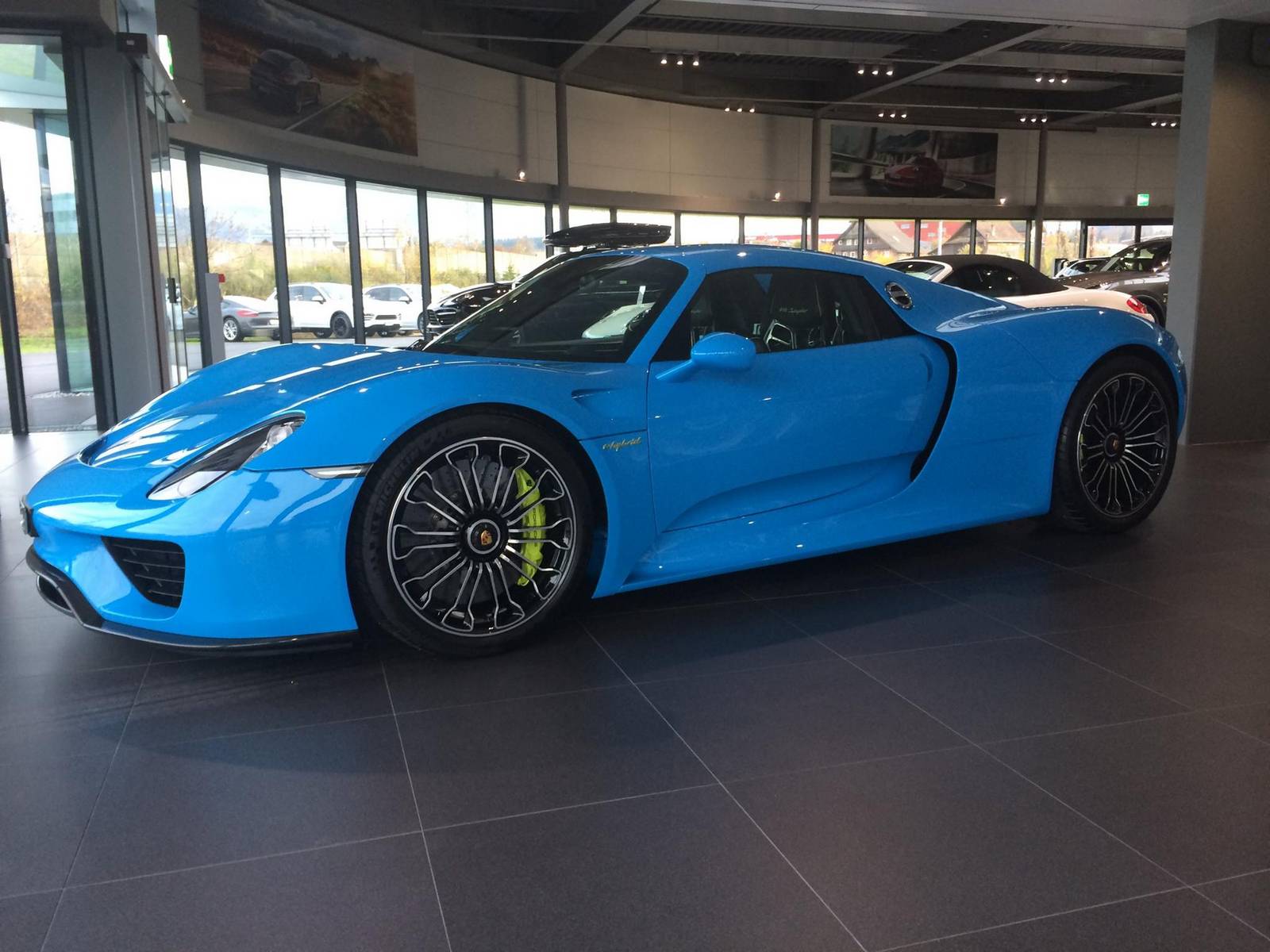 Blue Porsche 918 Spyder Wallpapers - Top Free Blue Porsche 918 Spyder ...