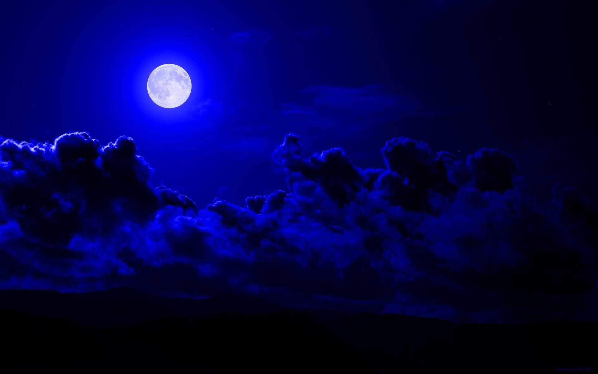 Blue Moonlight Wallpapers - Top Free Blue Moonlight Backgrounds ...