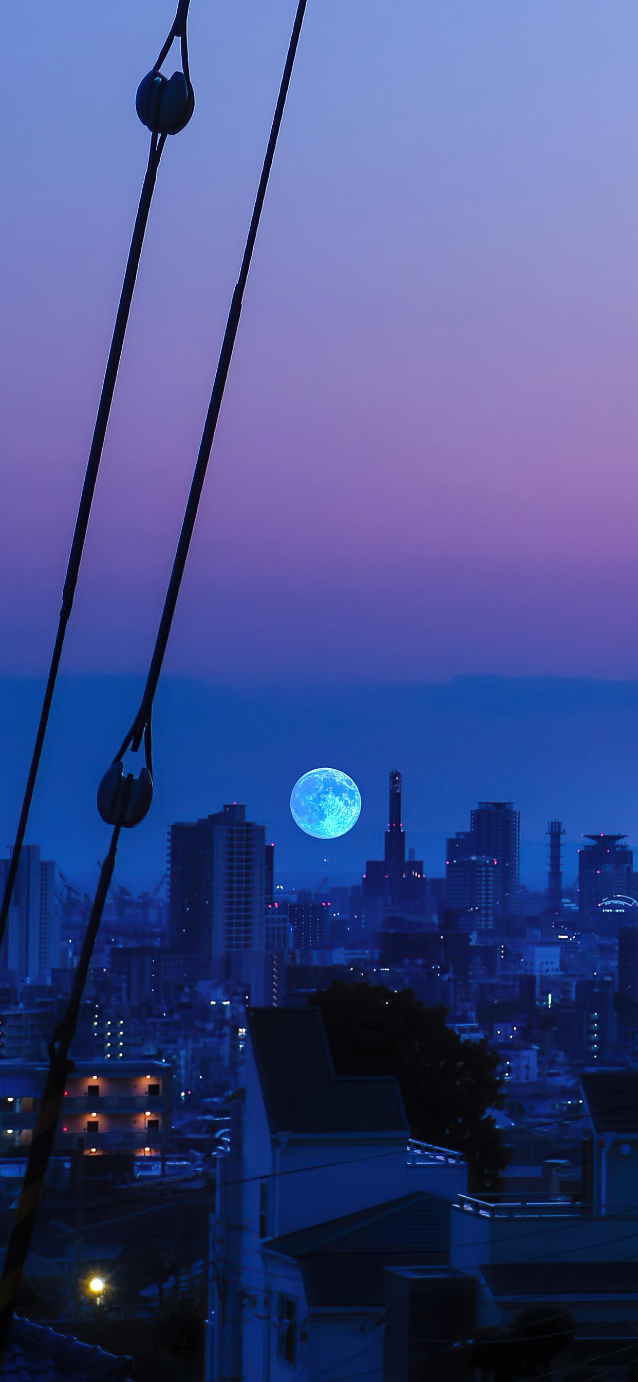 Blue Moonlight Wallpapers - Top Free Blue Moonlight Backgrounds ...