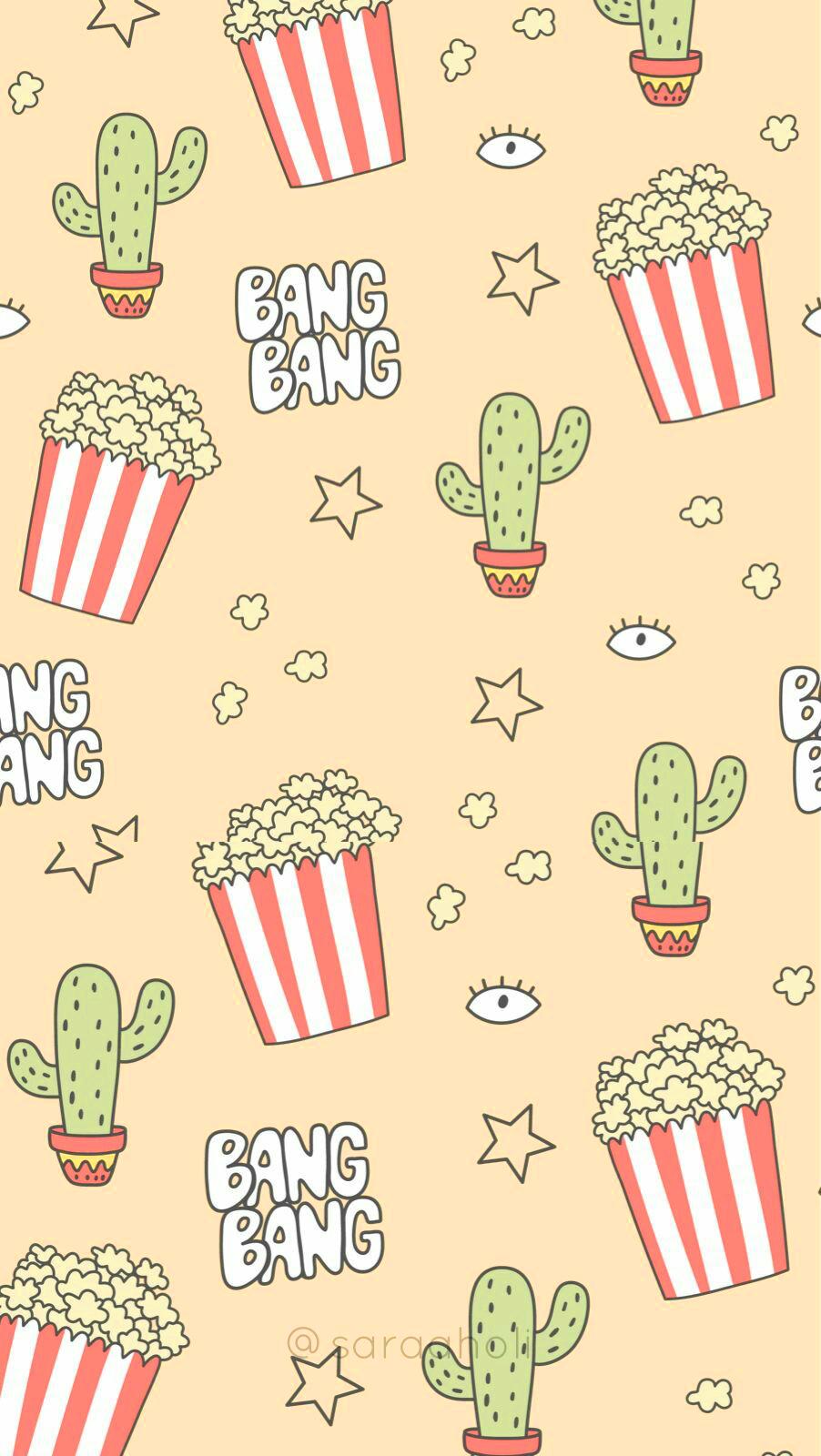 Cute Popcorn Wallpapers - Top Free Cute Popcorn Backgrounds ...