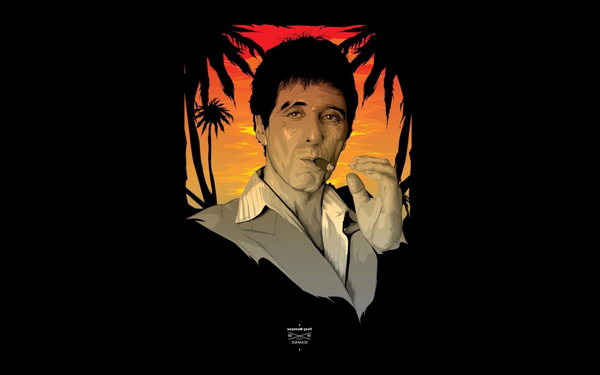 Al Pacino Scarface Wallpapers - Top Free Al Pacino Scarface Backgrounds - WallpaperAccess