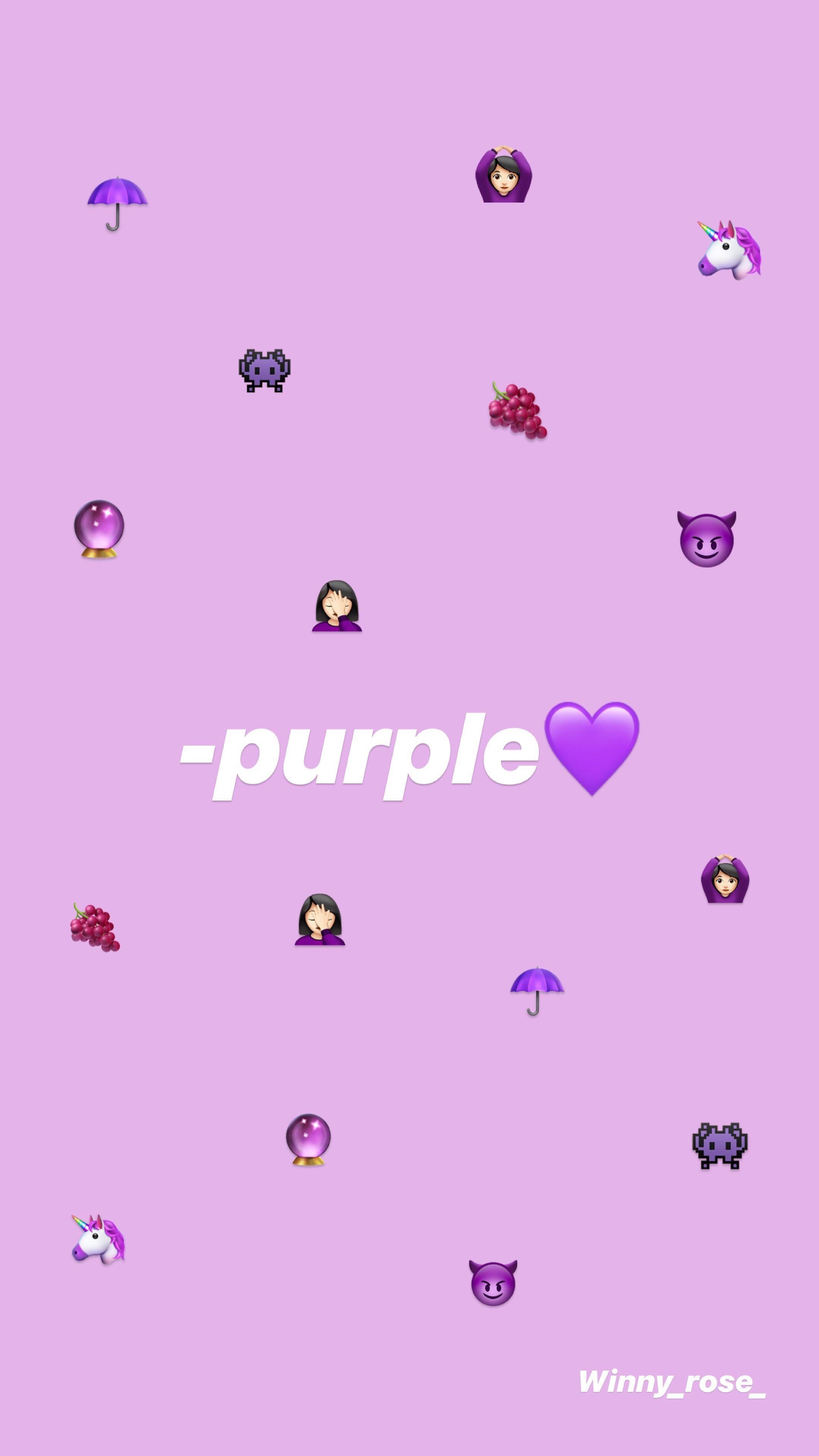 Purple Emoji Wallpapers - Top Free Purple Emoji Backgrounds ...