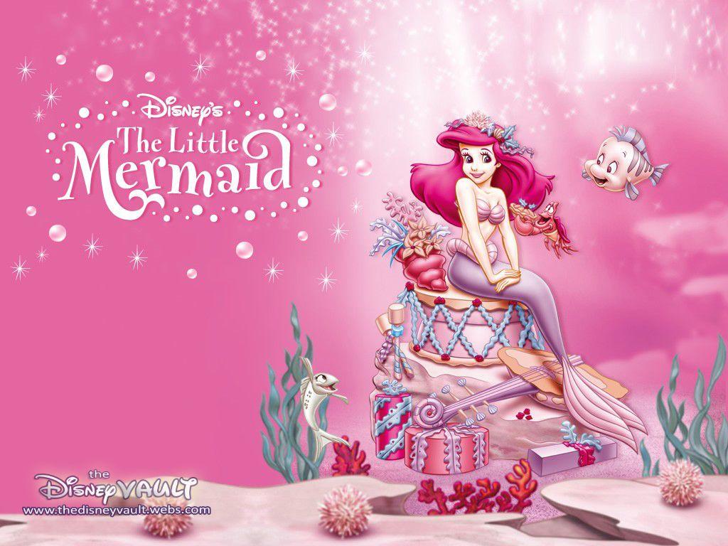 Cute Pink Mermaid Wallpapers - Top Free Cute Pink Mermaid Backgrounds ...